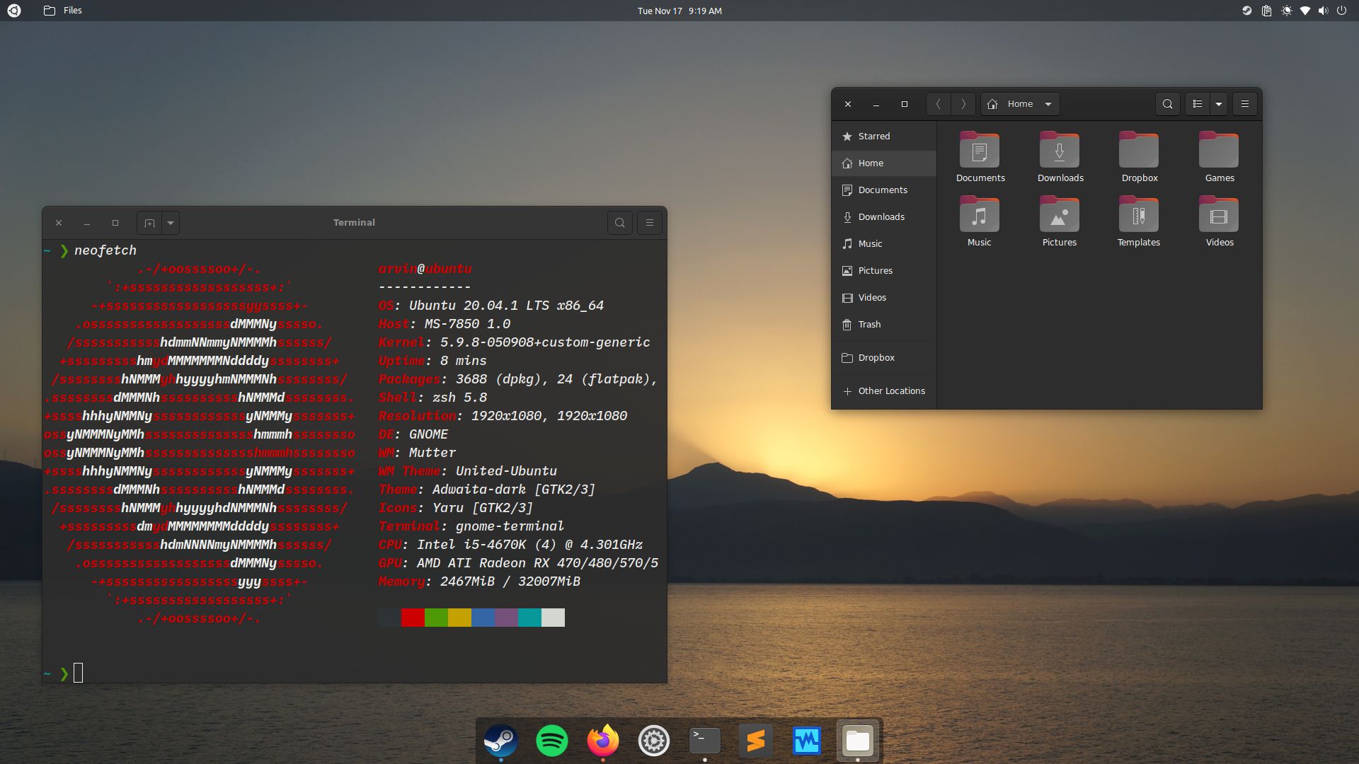 [GNOME] + Ubuntu, simple setup | Scrolller