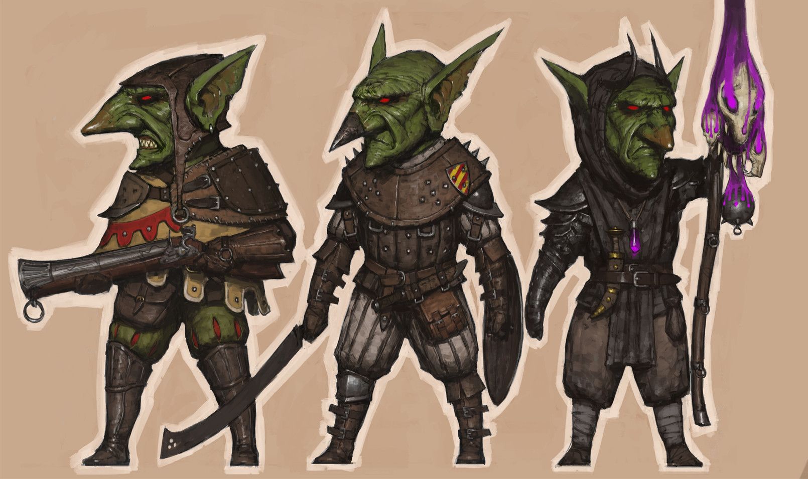 Goblin Squad by Ariel Perez | Scrolller