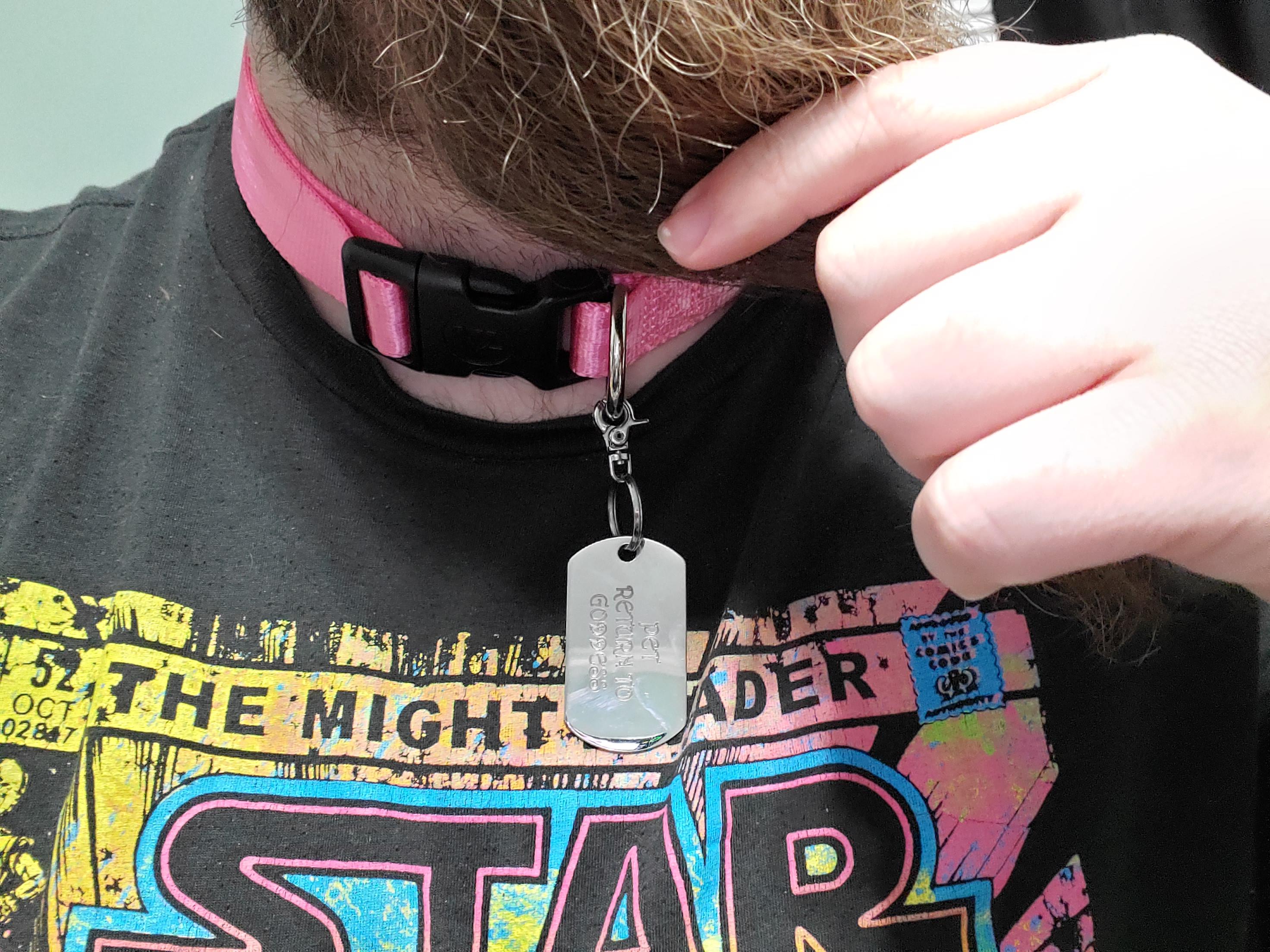 Goddess got me a new collar 😁 | Scrolller