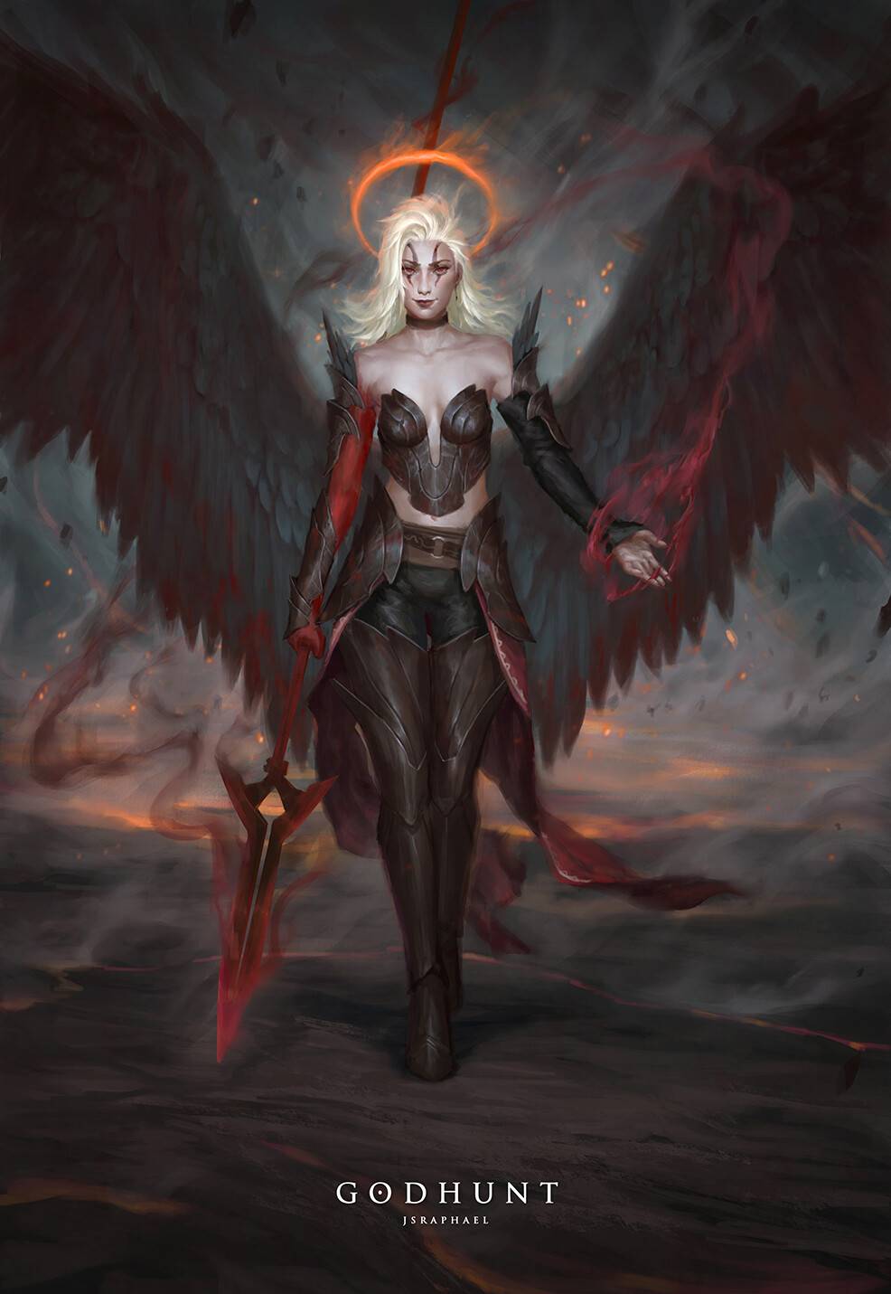 GODHUNT: Blood Goddess Freya by Joshua Raphael | Scrolller