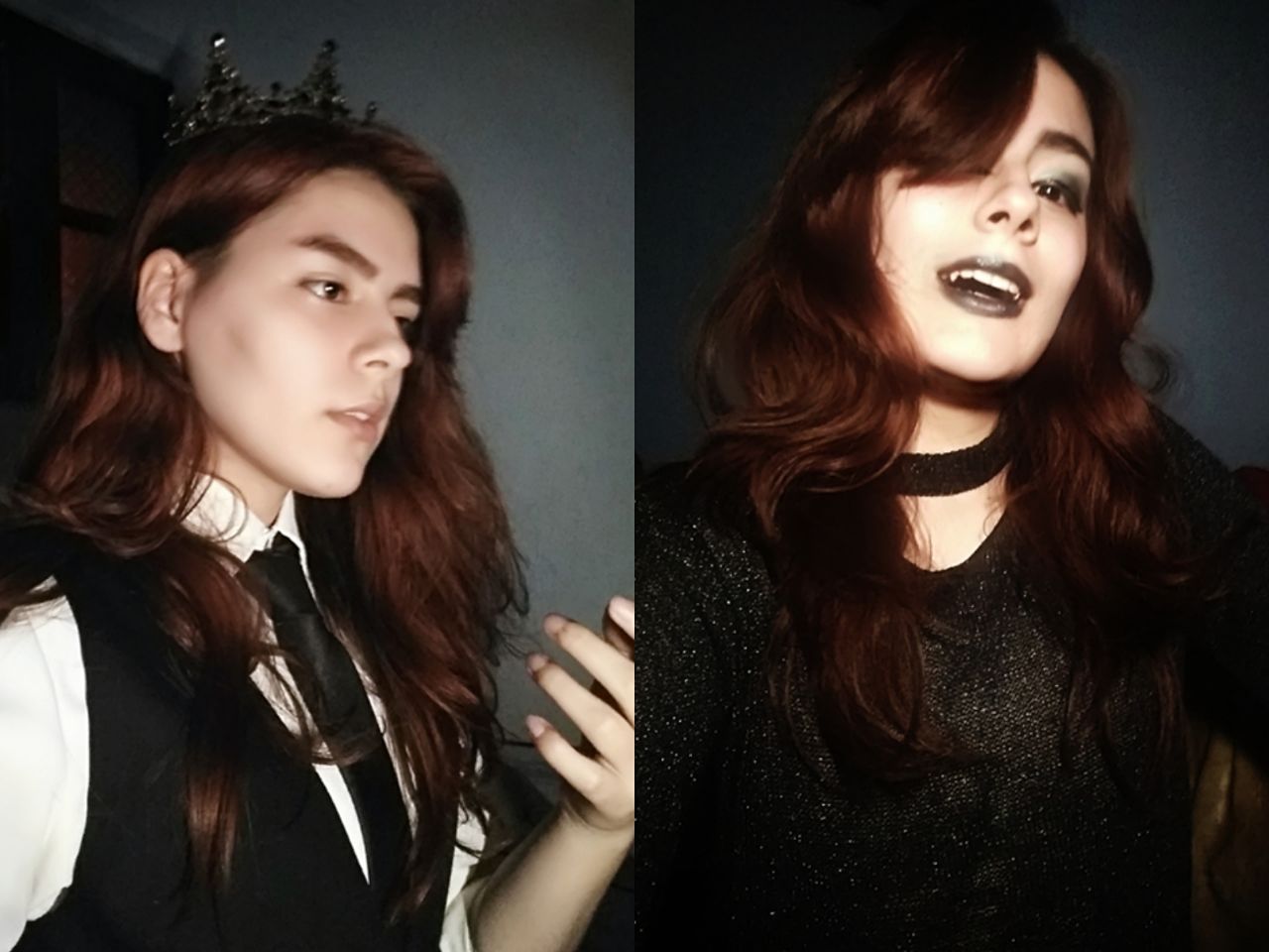 Going for the genderfluid vampire aesthetic | Scrolller