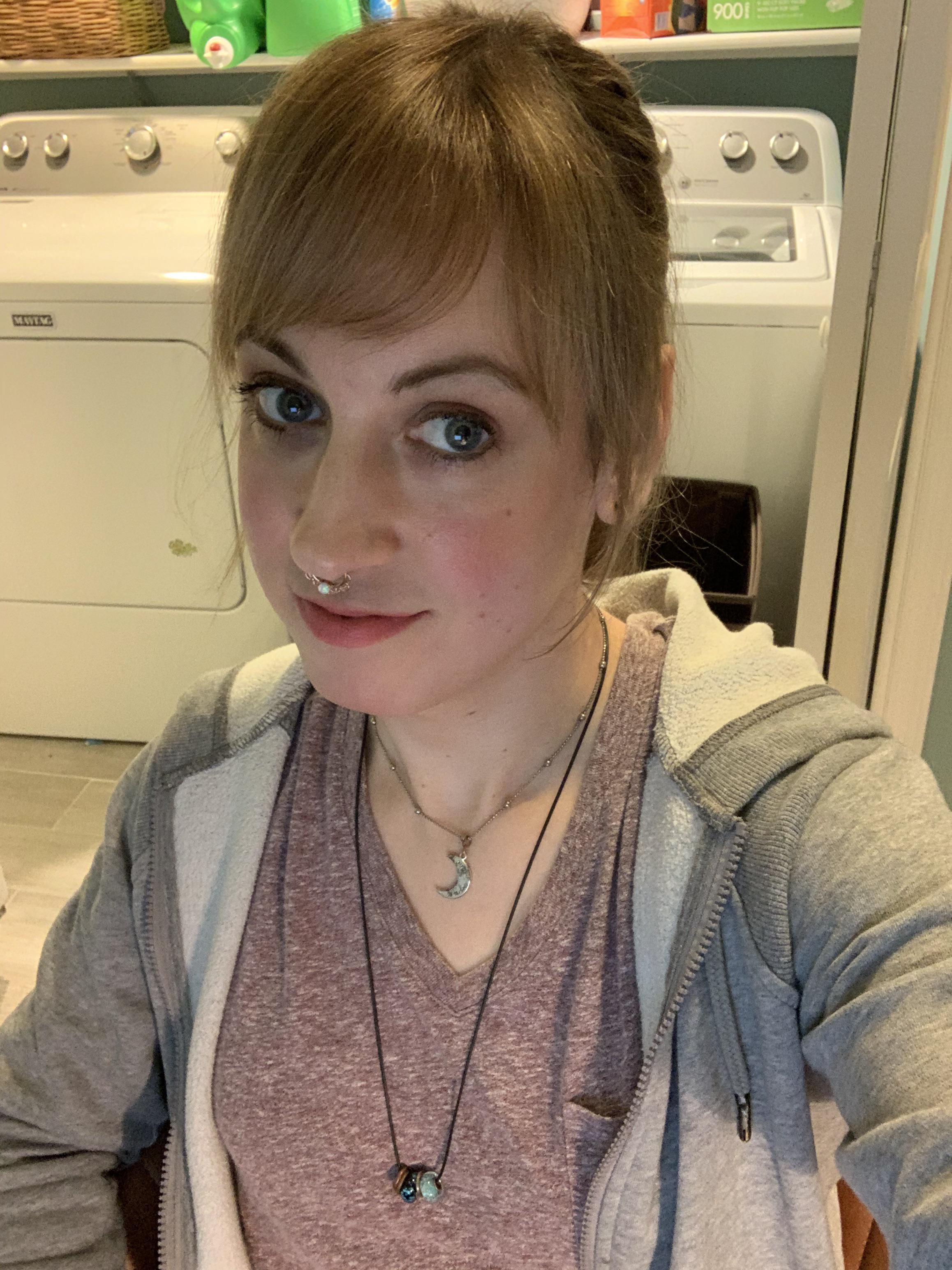 Going for the mom look CC plz 38yo 12mo hrt no filter or concealer/foundation | Scrolller