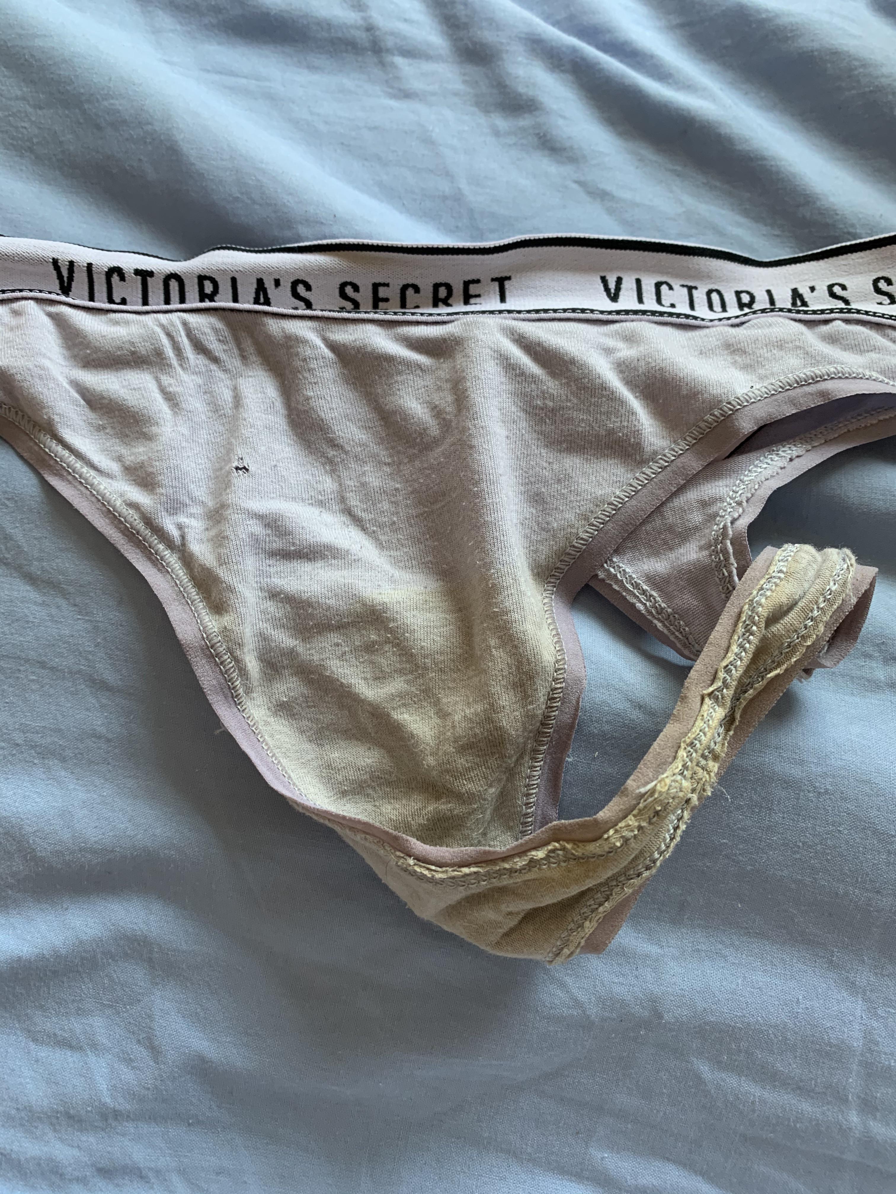 Good afternoon, here is my Victoria’s Secret thong which is absolutely filthy 🤤🙈 | Scrolller