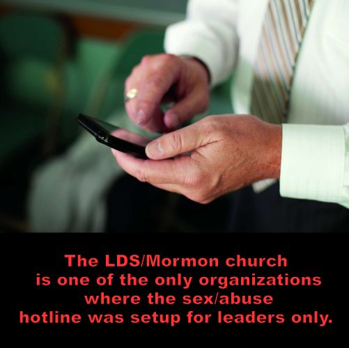 Good luck finding a phone # to call on their official site abuse.lds.org | Scrolller