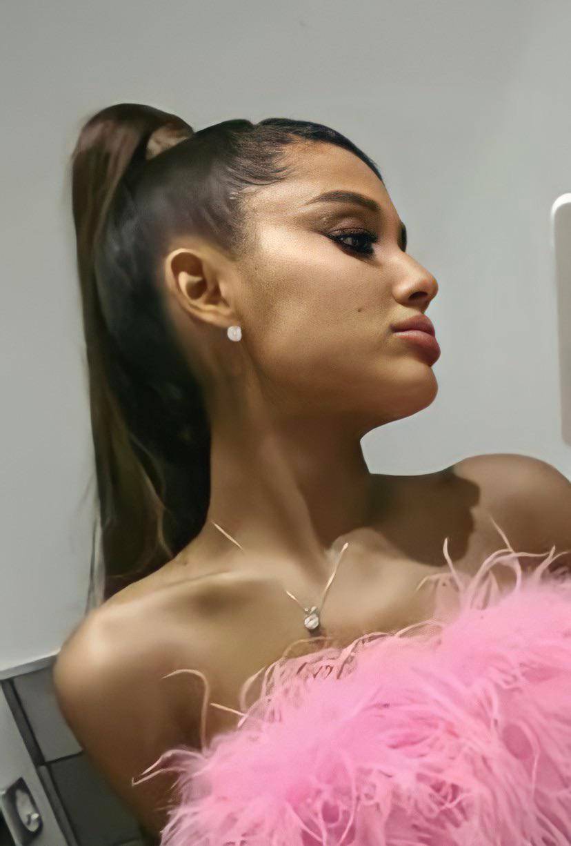 Good side view of her lips. Shows how perfect they are for jerking off cocks, just like she ...