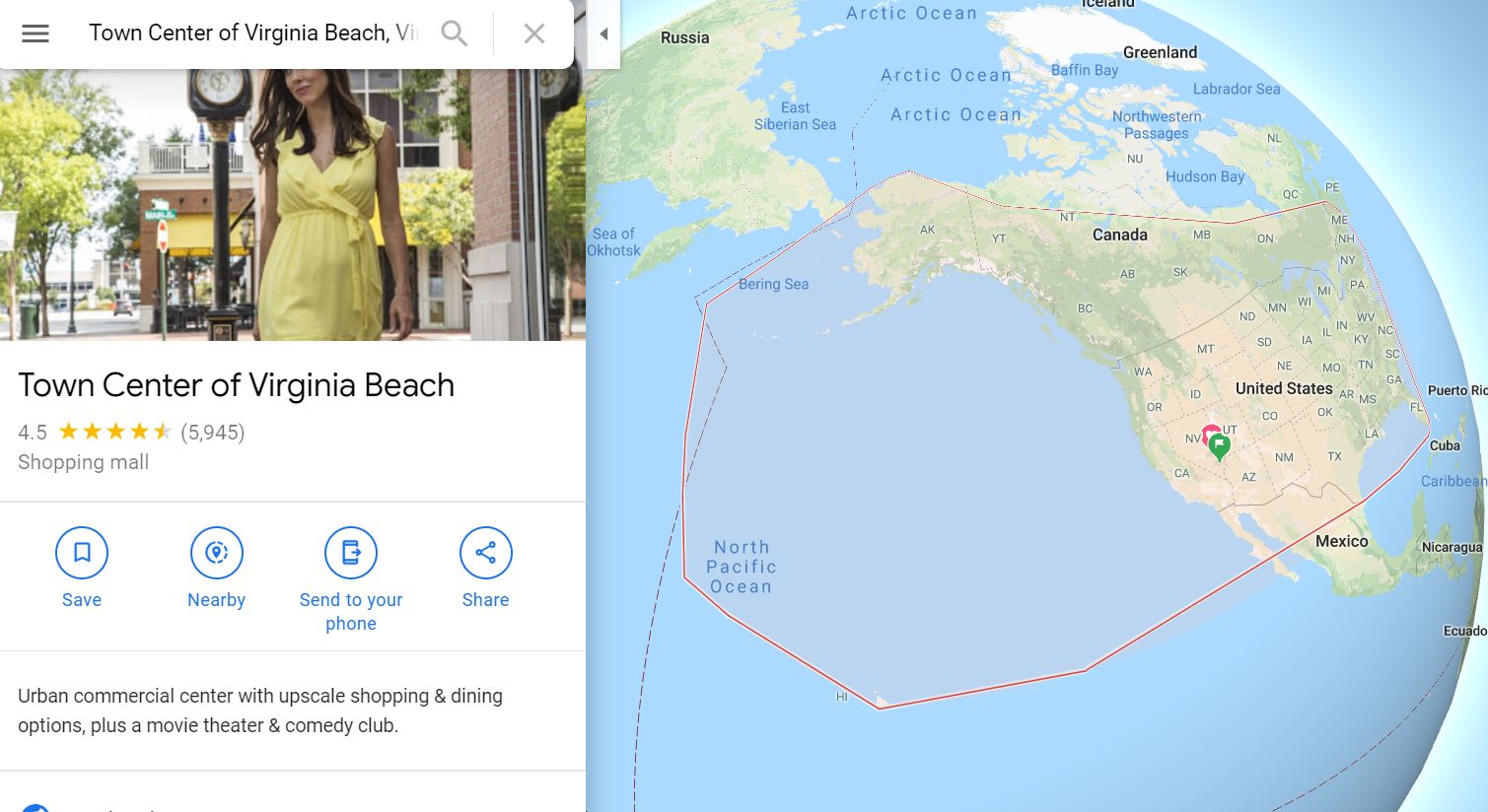 Google Maps Recognizes Virginia's True Borders | Scrolller