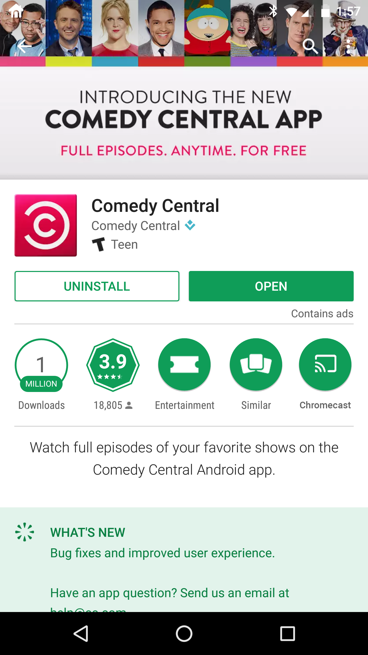 Google Play should include a "Chromecast" icon for eligible apps. | Scrolller