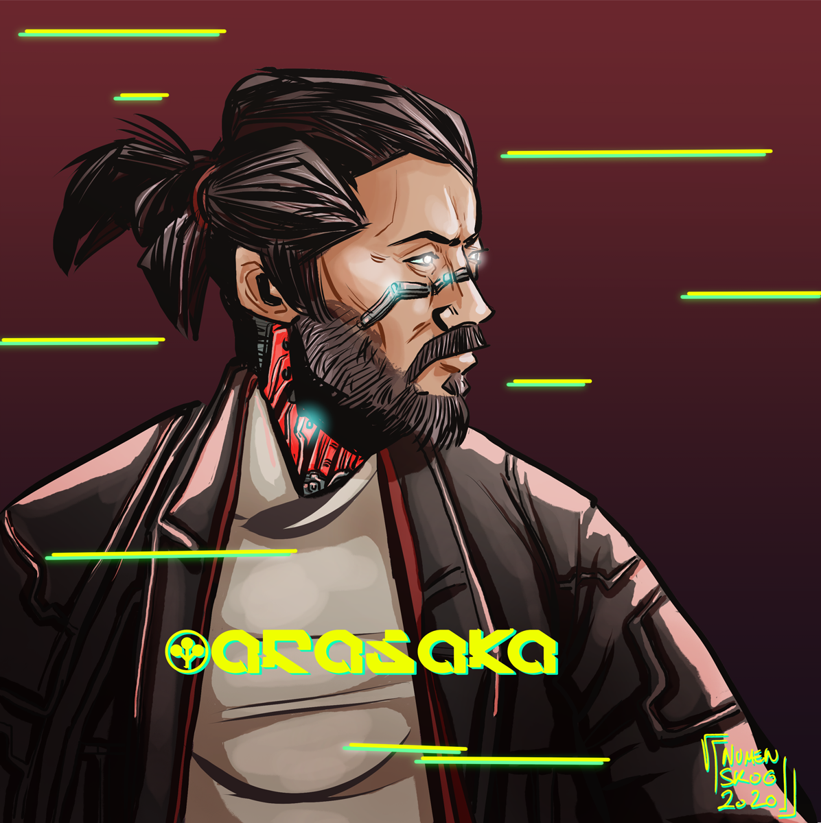 Goro Takemura From Cyberpunk2077 Scrolller