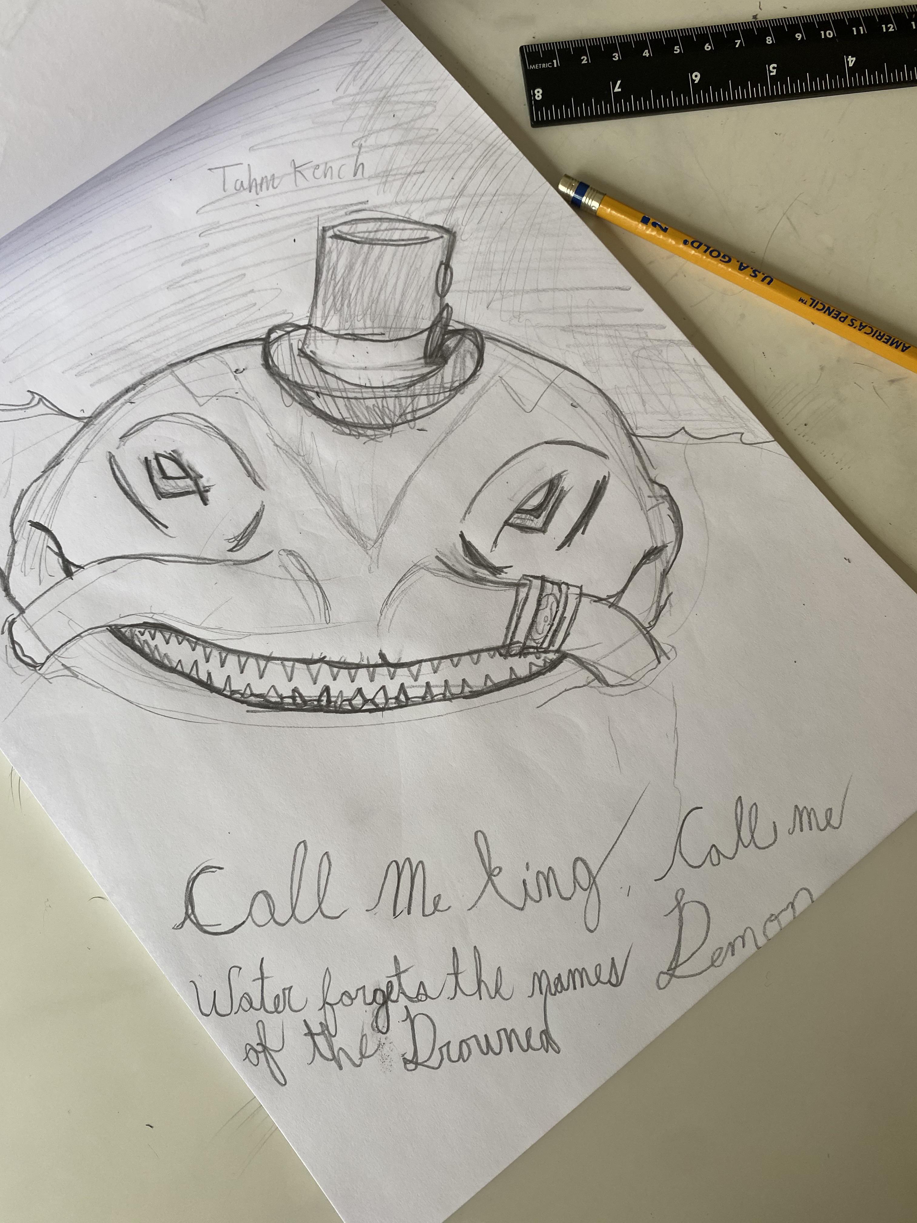 Got bored in online classes and made my favorite catfish | Scrolller
