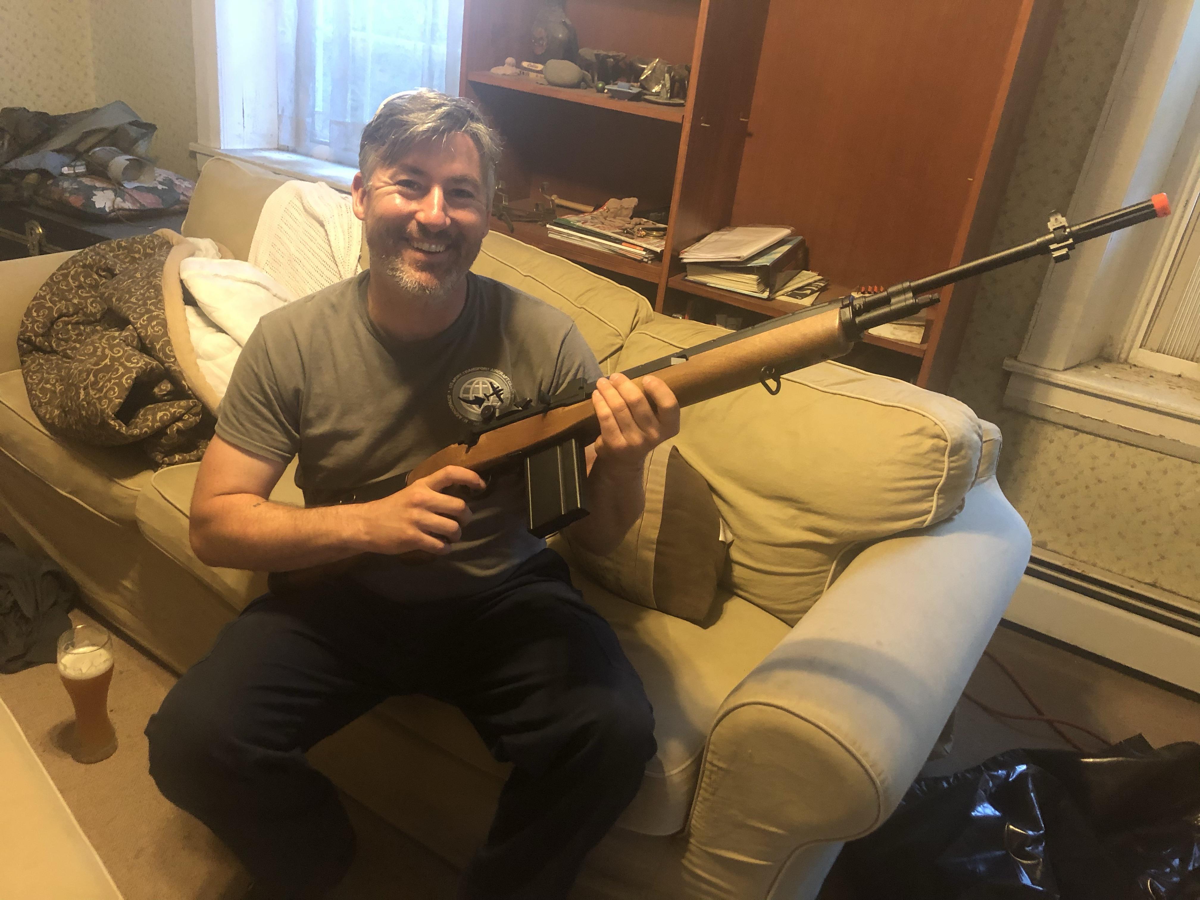 Got my dad his first gun! He loves the M14! | Scrolller