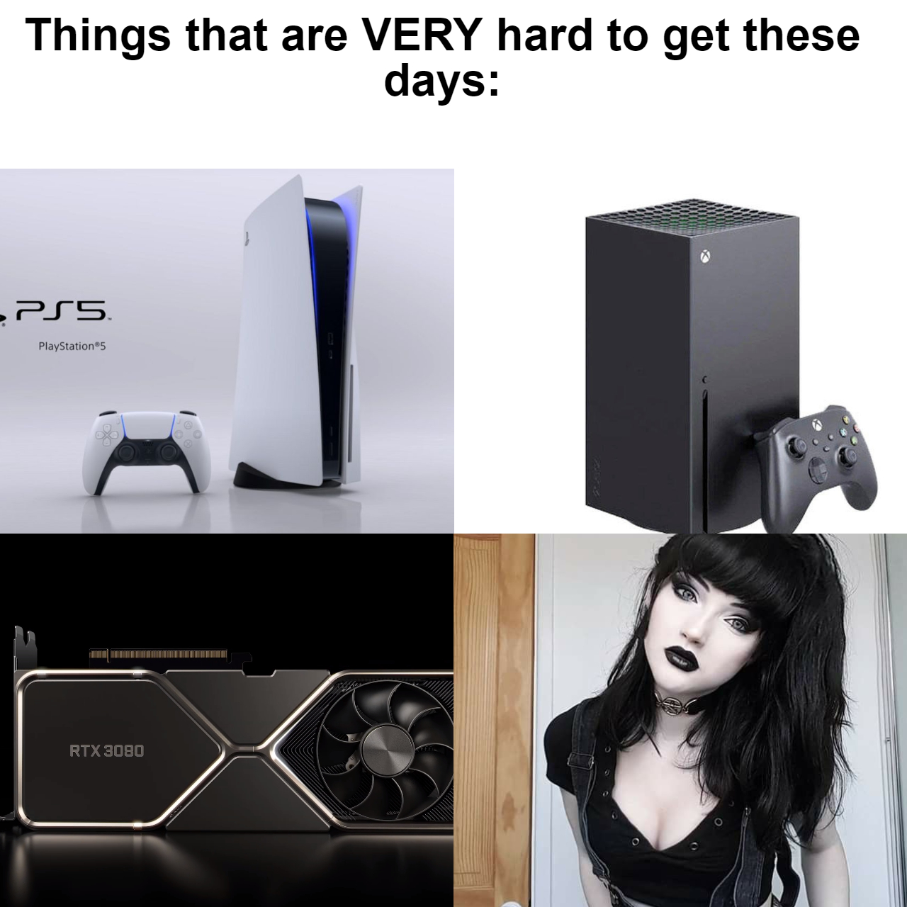 Goth GF especially :/ | Scrolller