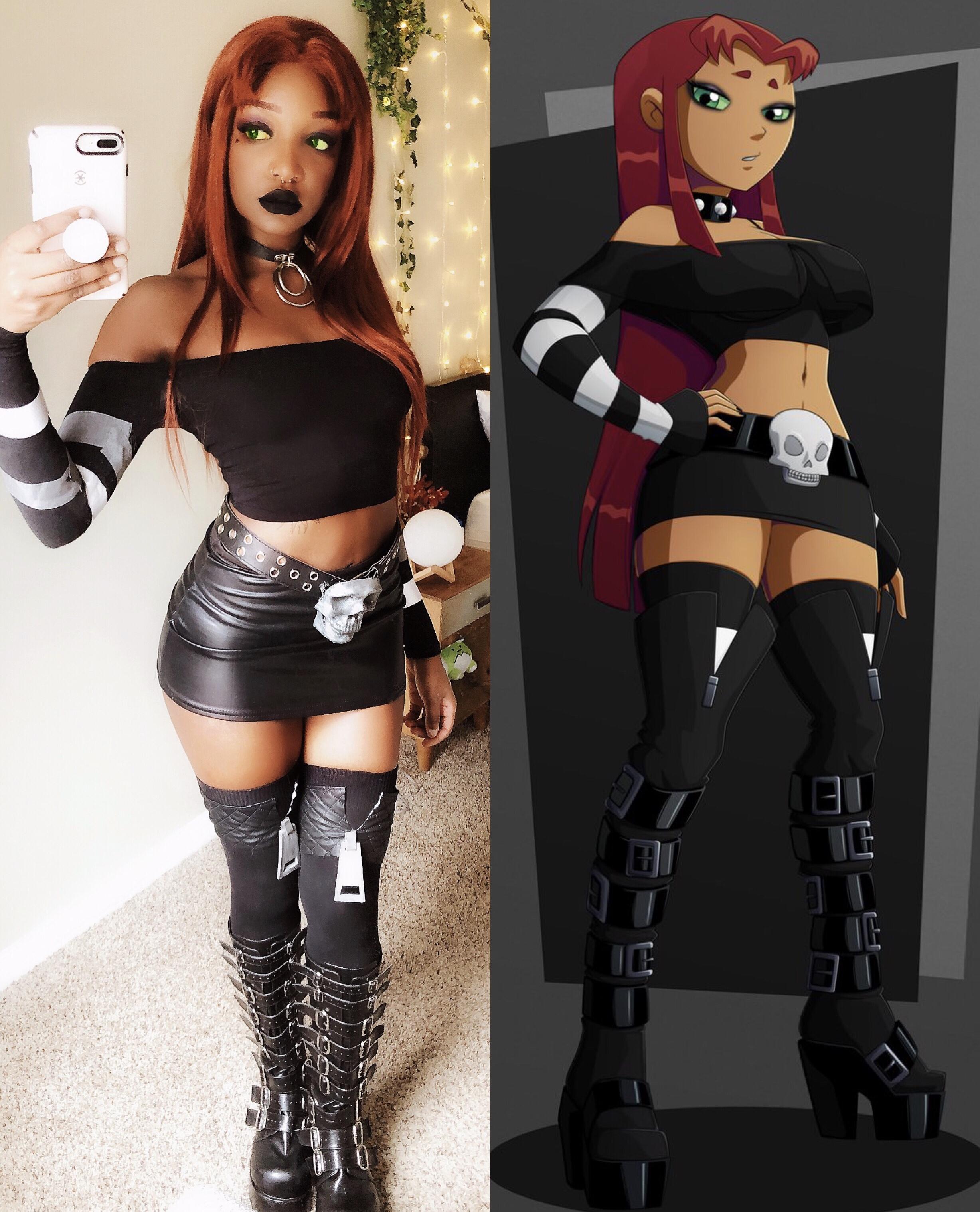 Goth Starfire! | Scrolller
