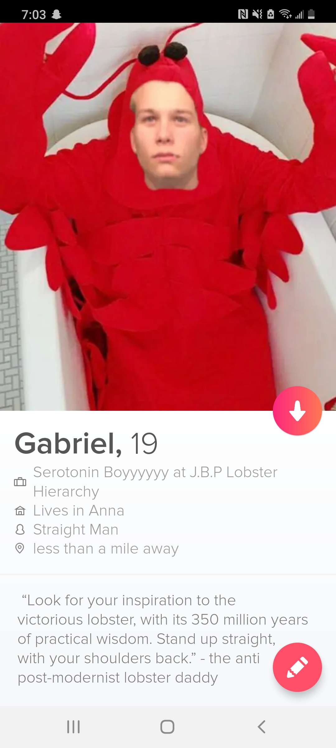 "Gotta rise to the top of the hierarchy" | Scrolller