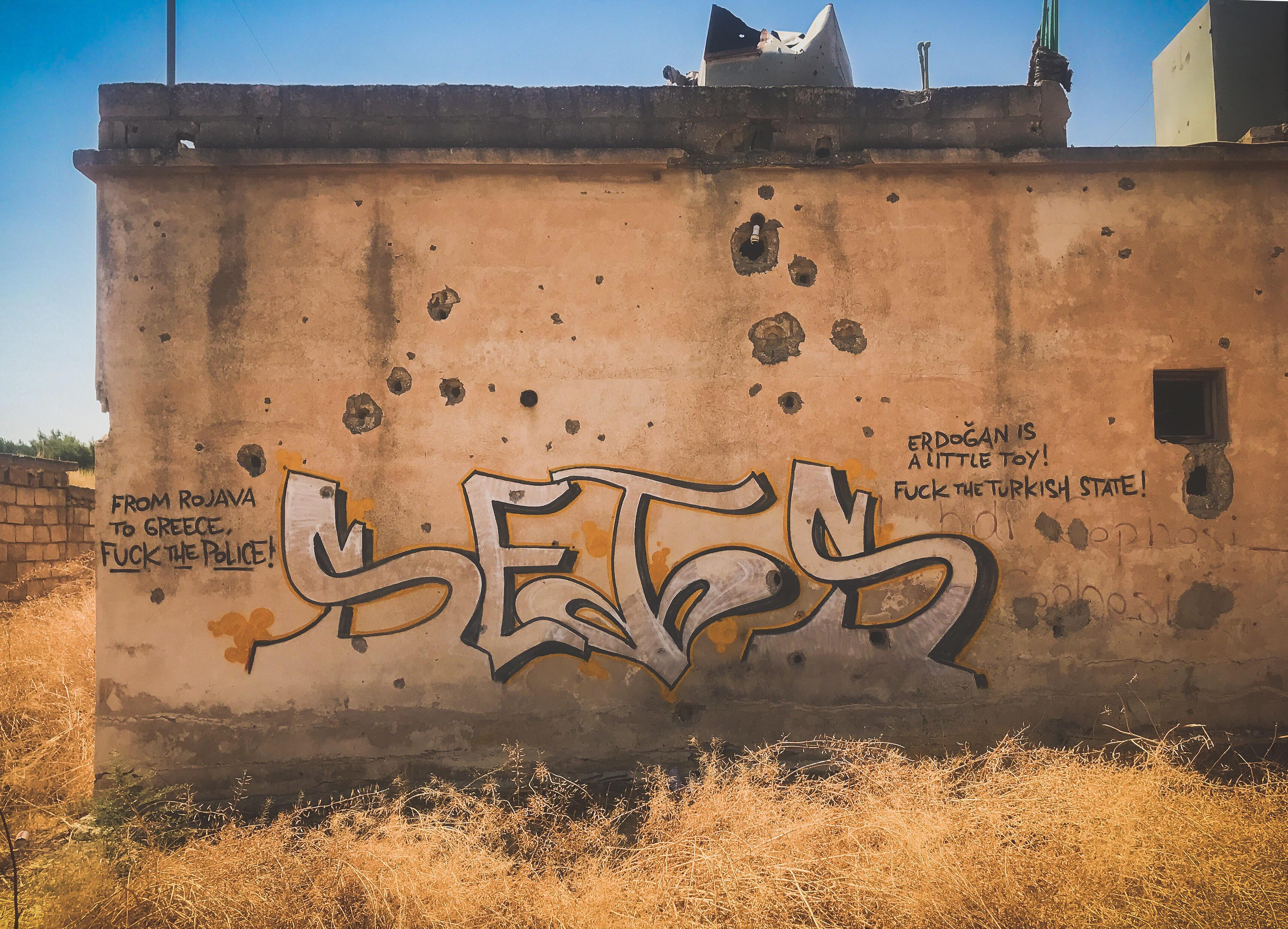 Graffiti in Rojava | Scrolller