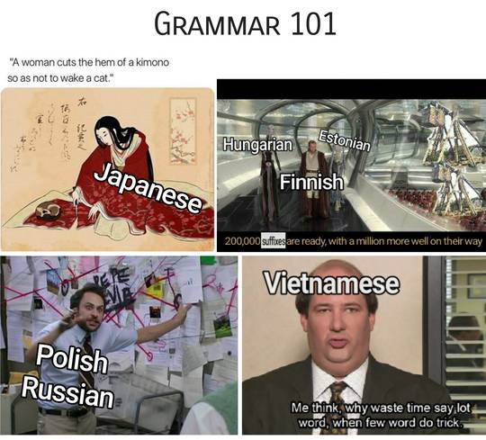 Grammar, the abridged version | Scrolller