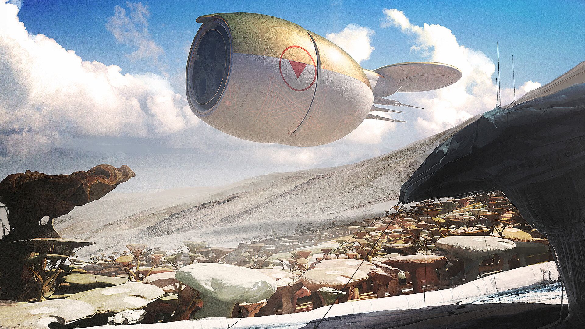 Grand Space Opera: Light Age / The Arrival by DOFRESH | Scrolller