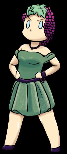 Grape Girl by ShnPc | Scrolller