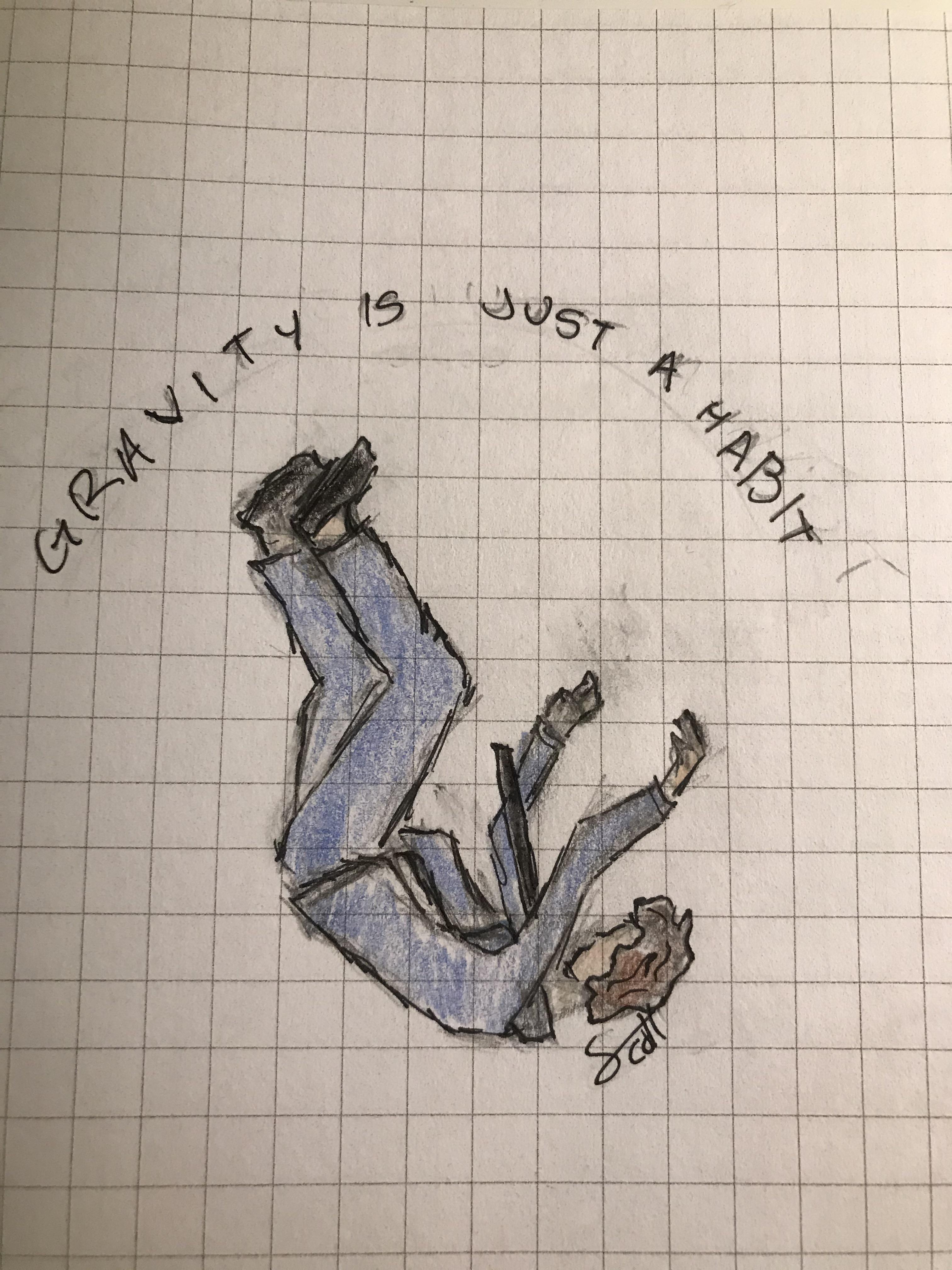 Gravity’s just a habit | Scrolller