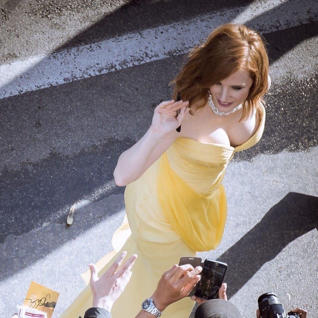 Great camera angle on Jessica Chastain! | Scrolller