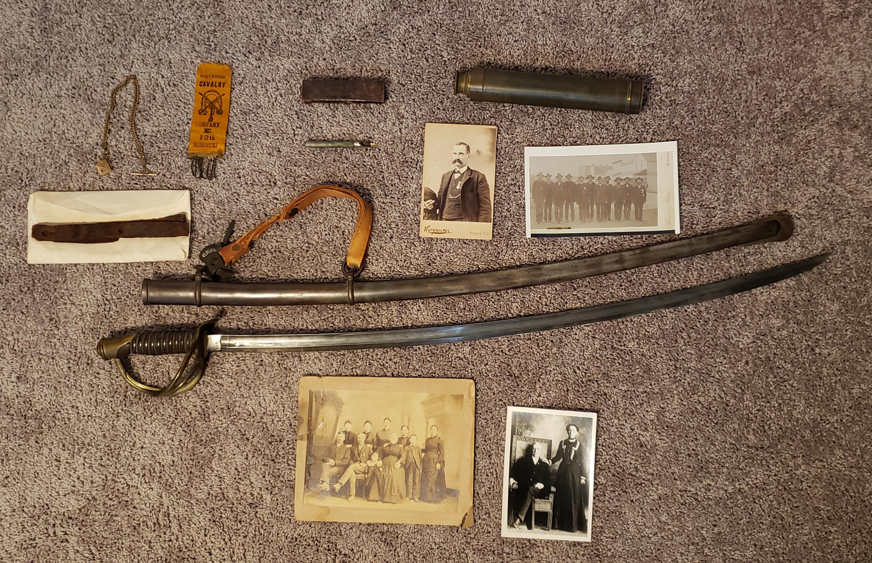 Great Great Grandfather's Civil War Items | Scrolller