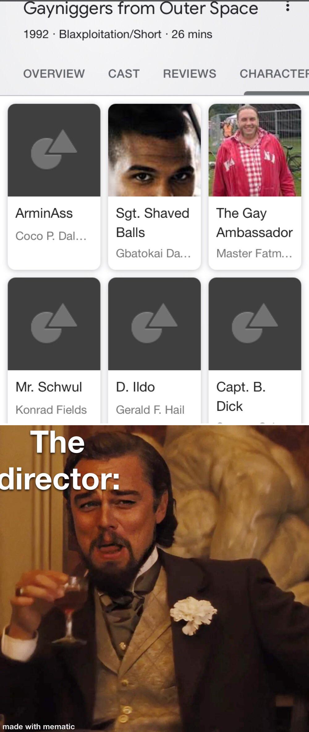 Great movie name and character names | Scrolller