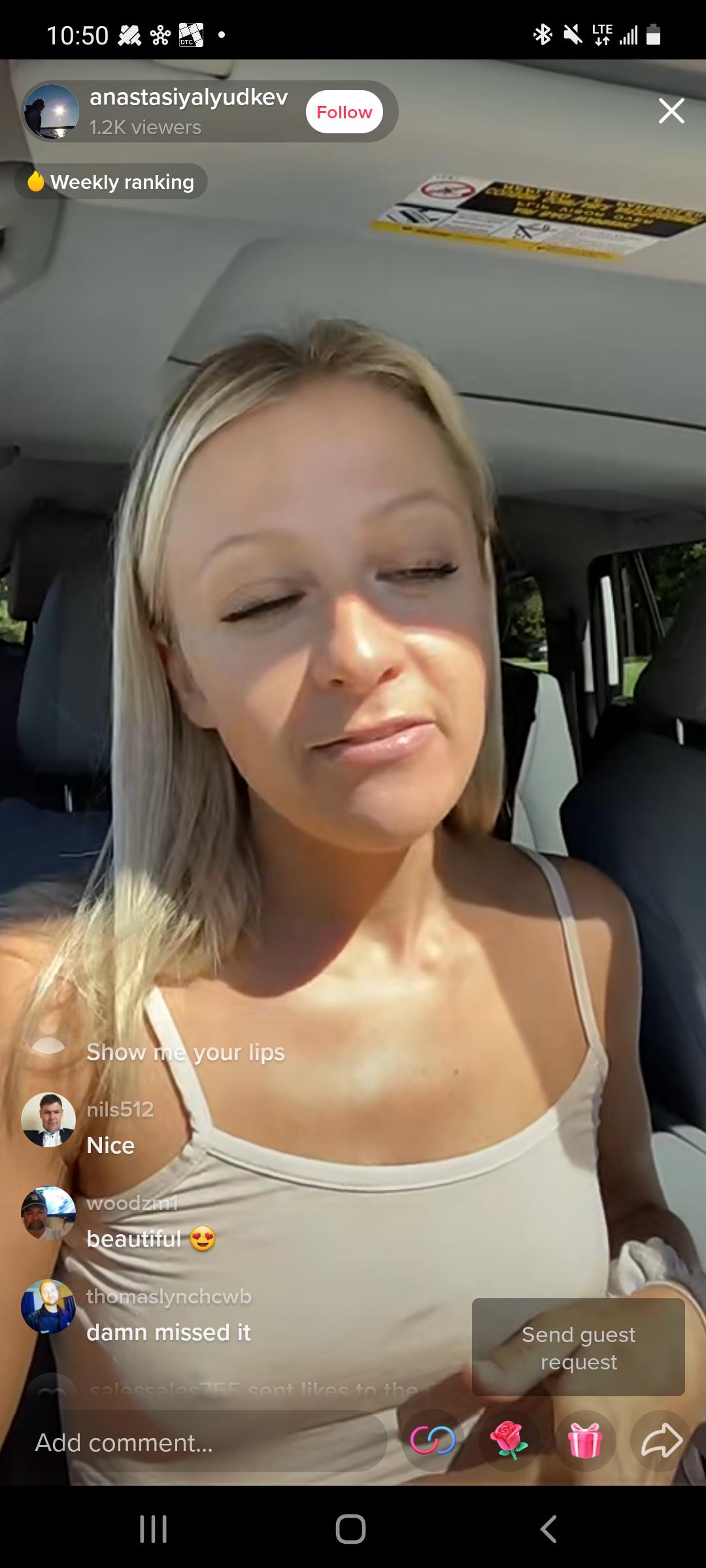 Great nipples. Wish she had a slip. | Scrolller