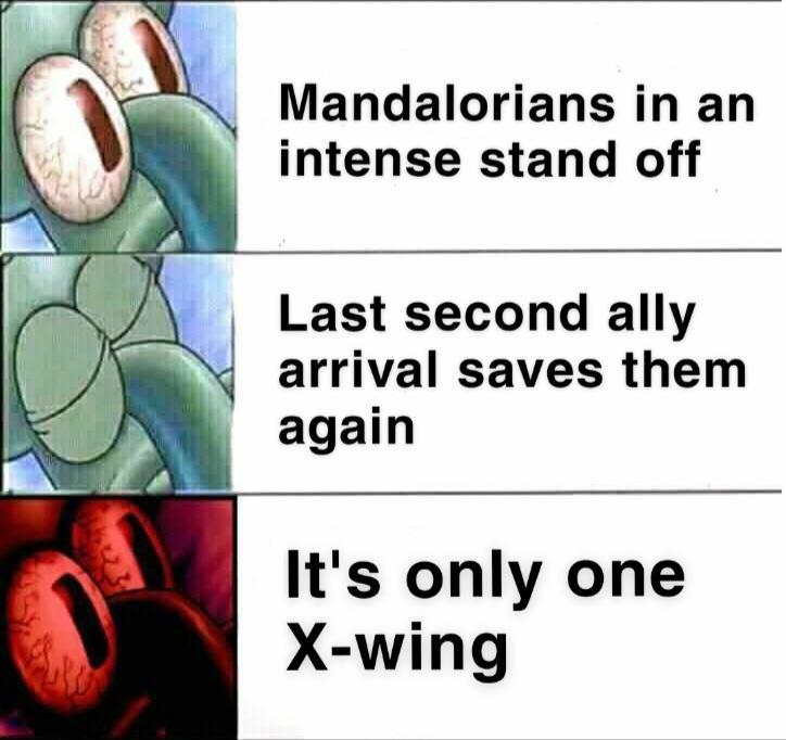 Great, one X-Wing! | Scrolller