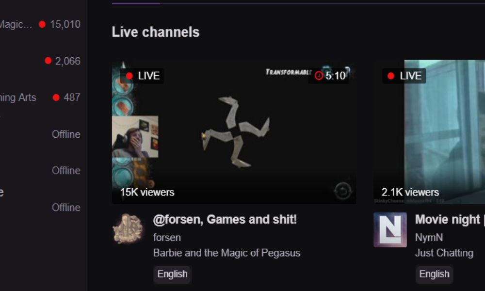 Great stream preview forsenSheffy Clap | Scrolller