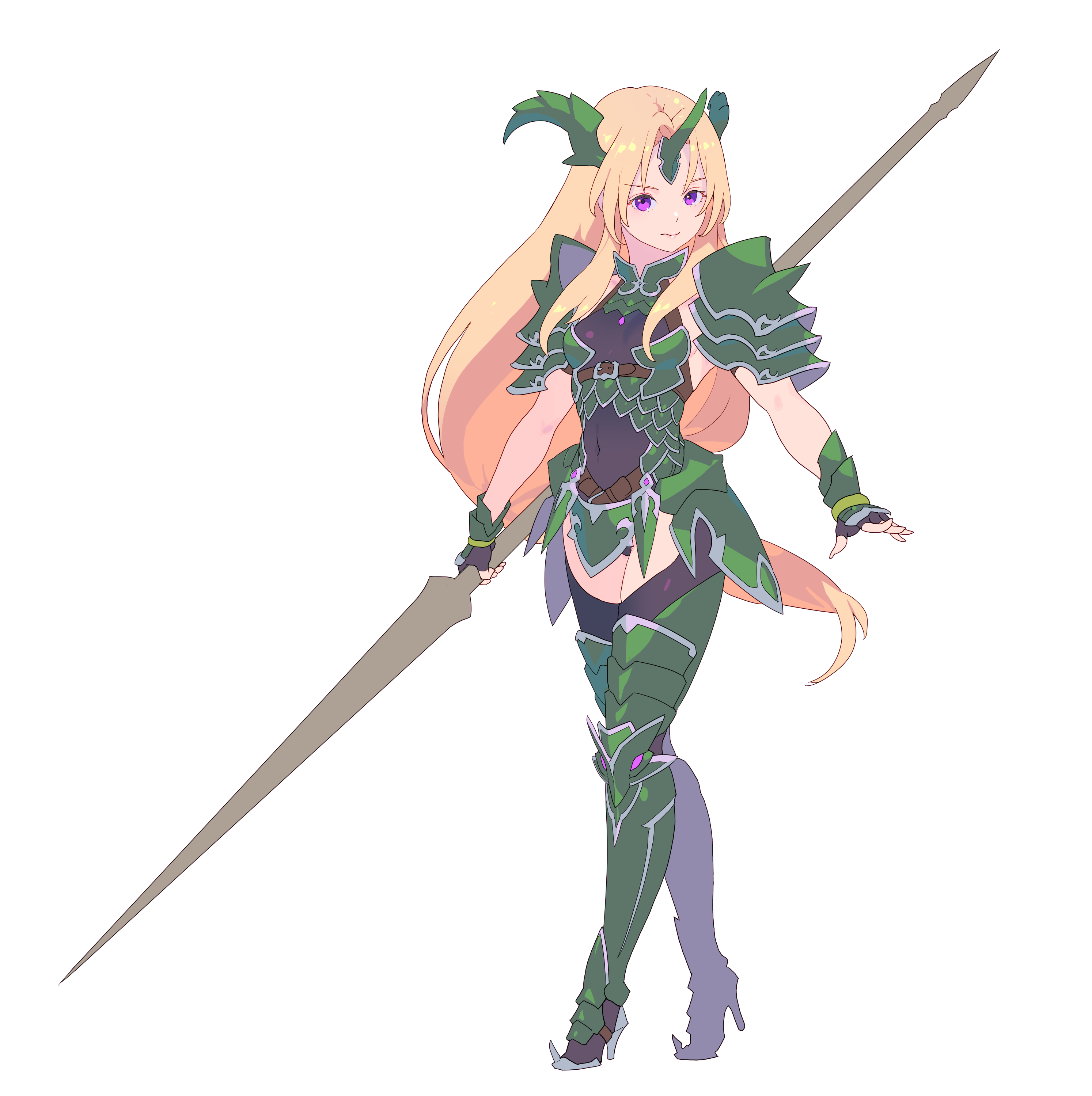 Green armor [Trials of Mana] | Scrolller