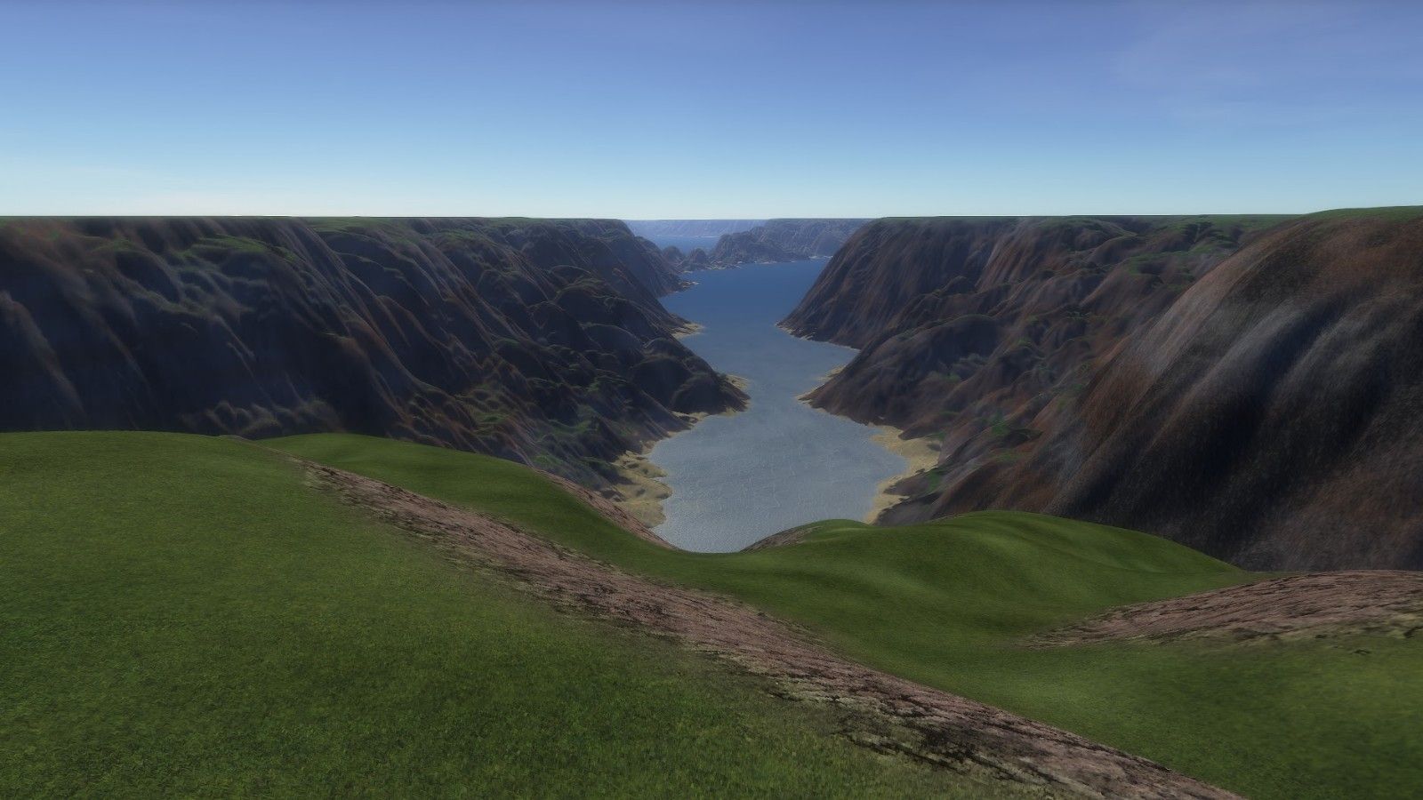 Green grass and water | Scrolller