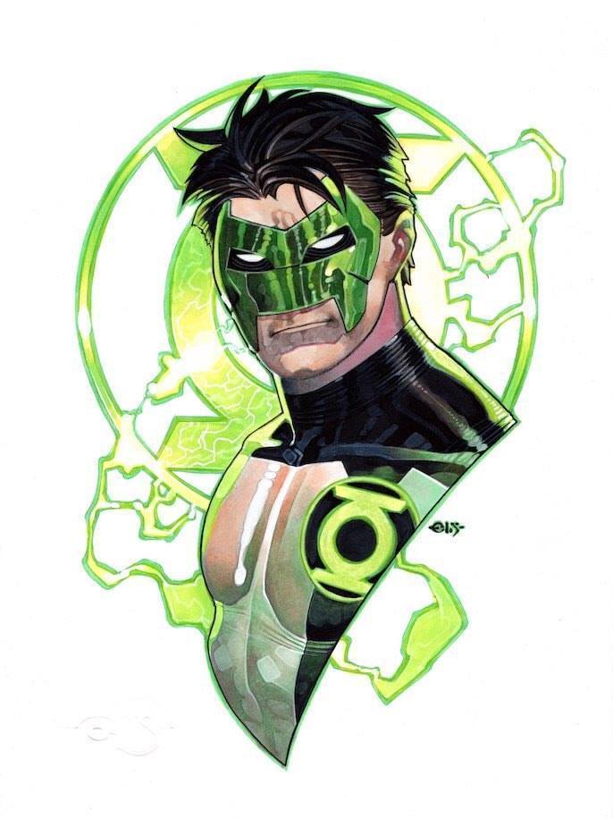 Green Lantern/Kyle Rayner from artist Chris Stevens | Scrolller