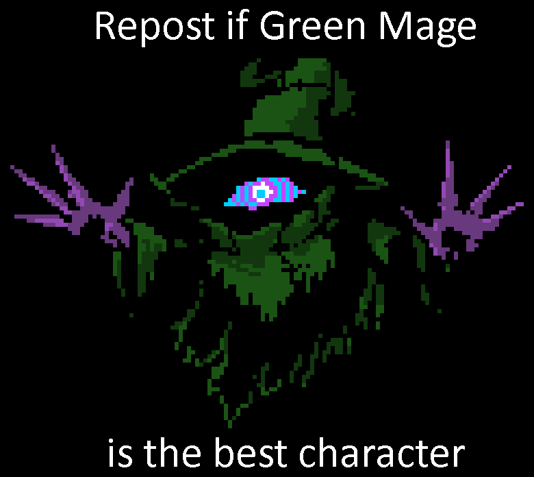 Green Mage is the best | Scrolller
