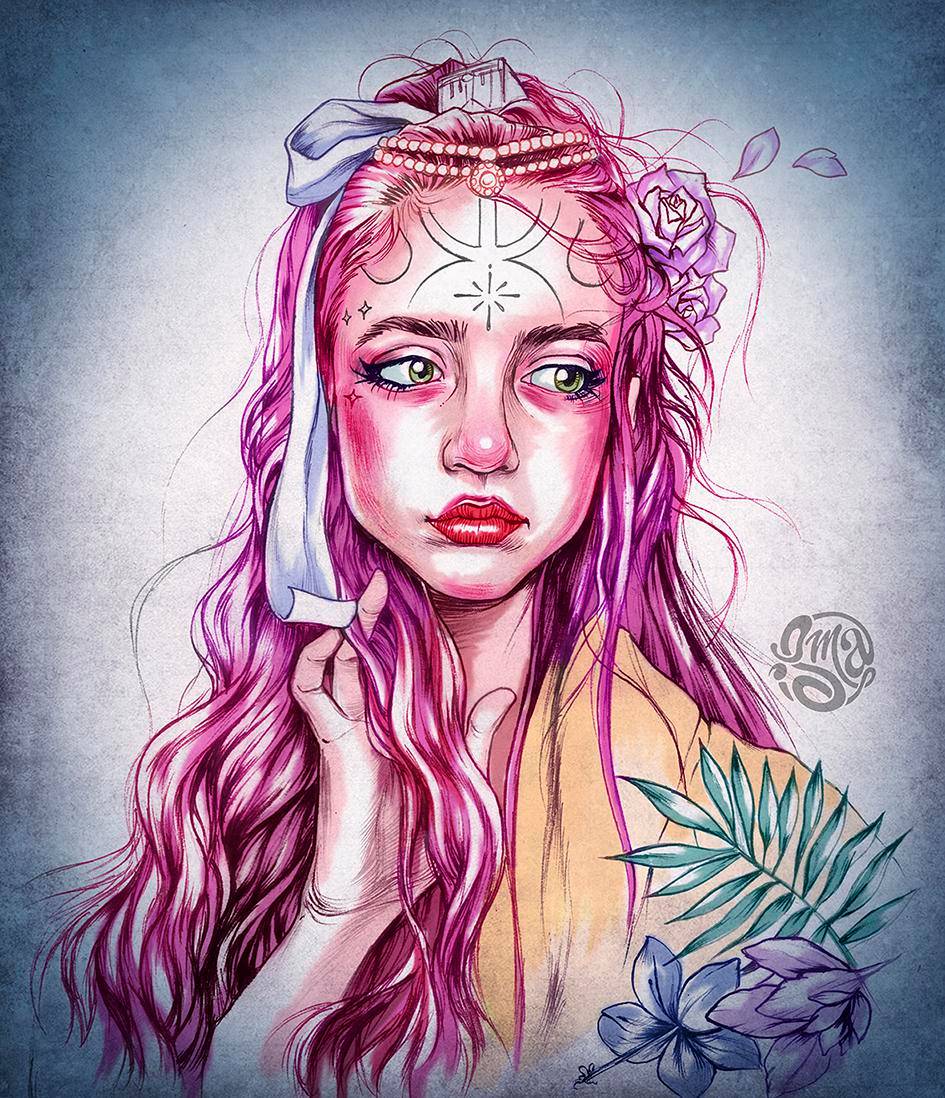 Grimes artwork by ismaComics on DeviantArt | Scrolller