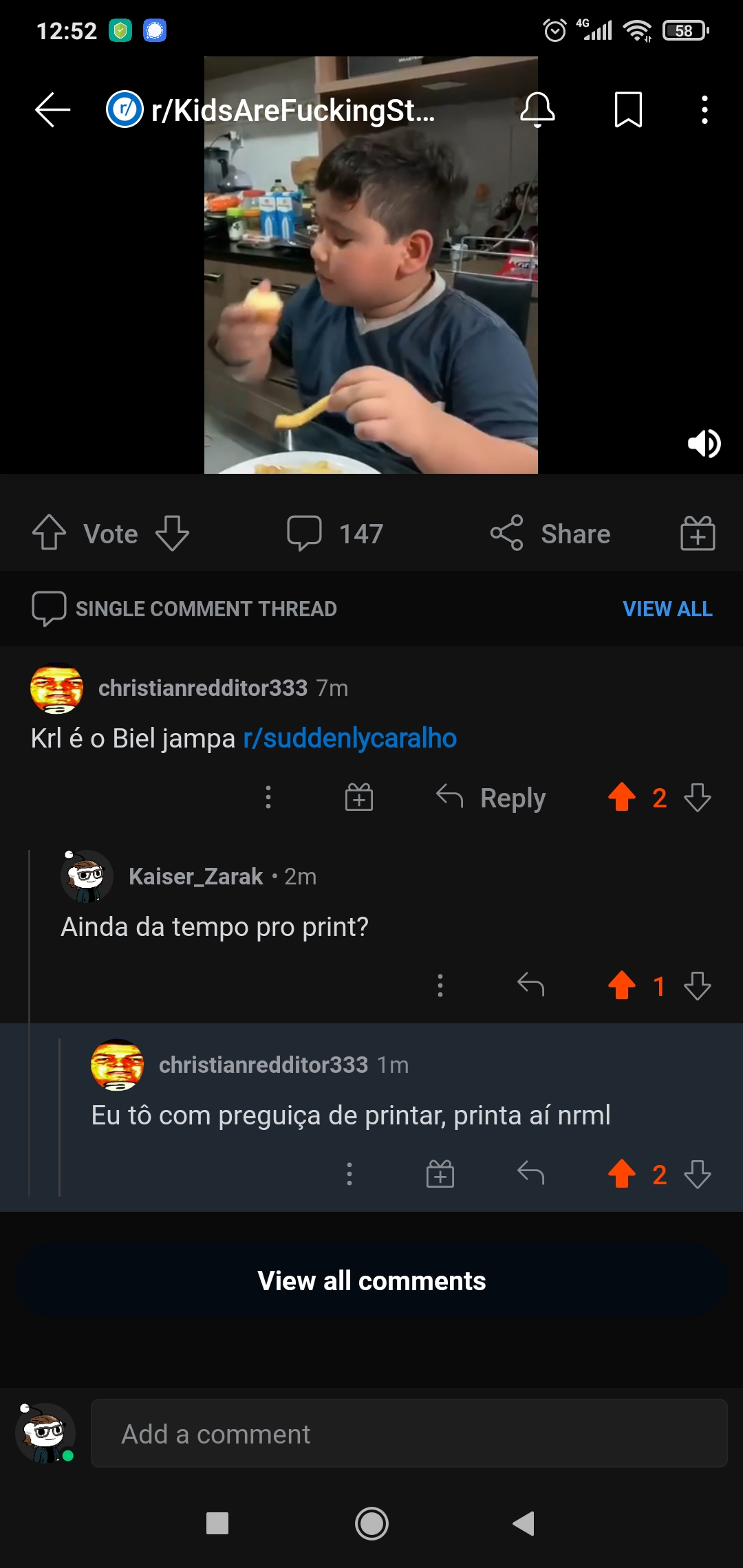 Gringos pagando pau pro Biel Jampa | Scrolller