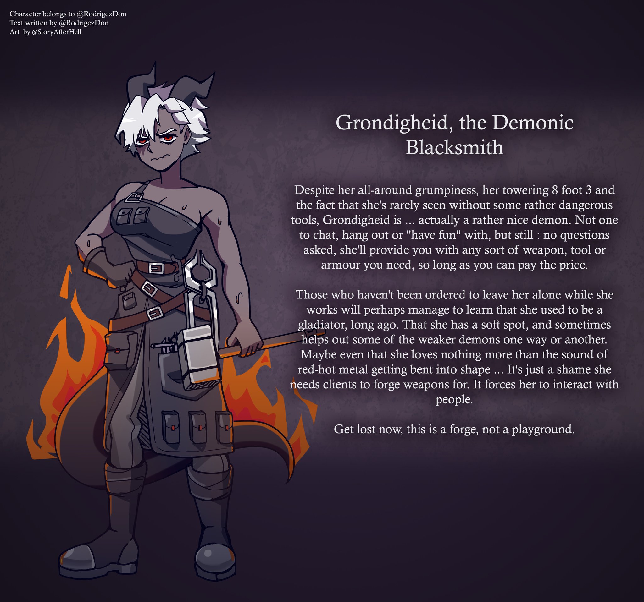 Grondigheid, The Demonic Blacksmith | Scrolller