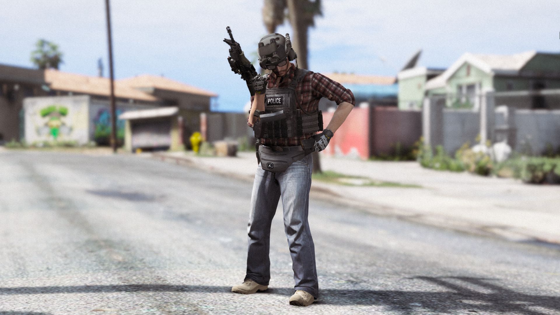 Gta 5 flannel daddy with tacticool fanny pack SHAKA BRAH | Scrolller