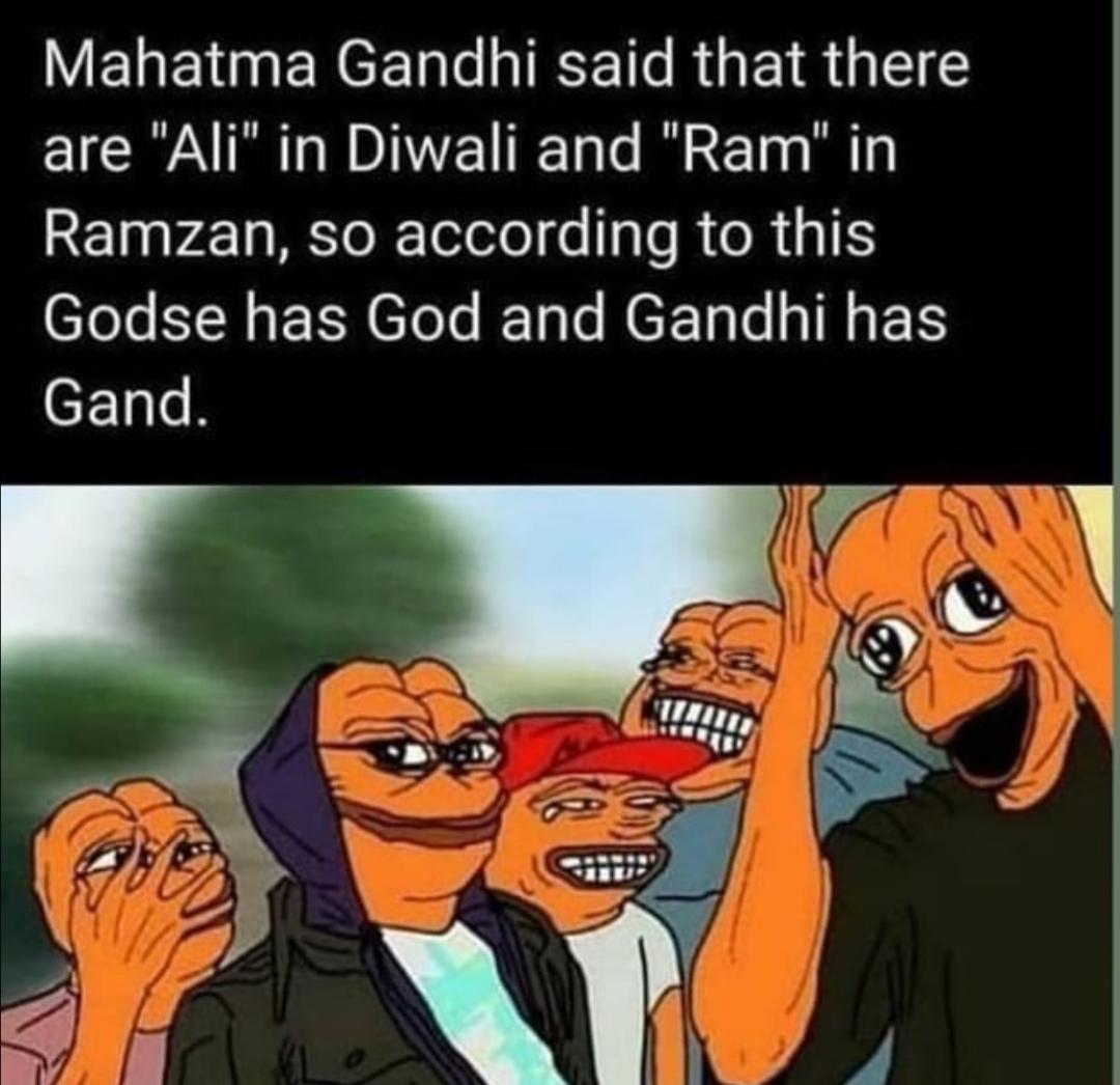 Gundhiji's logic. | Scrolller