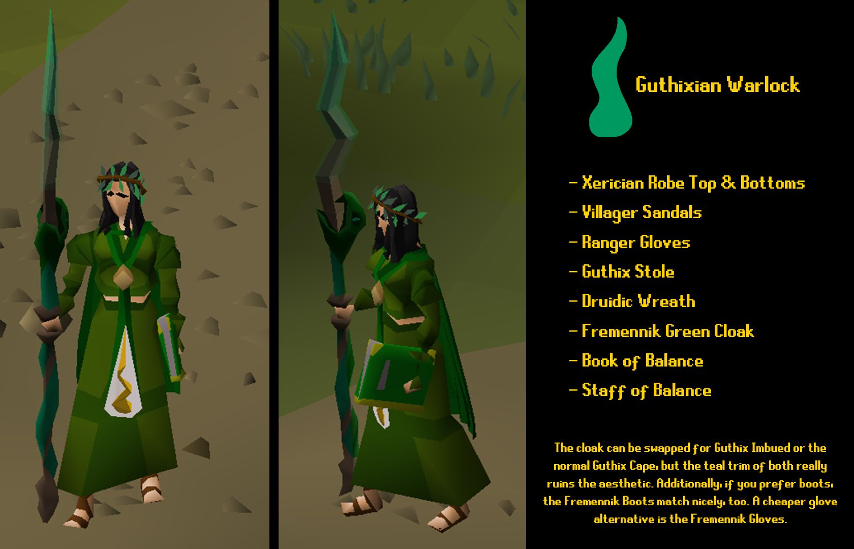 Guthixian Warlock | Scrolller