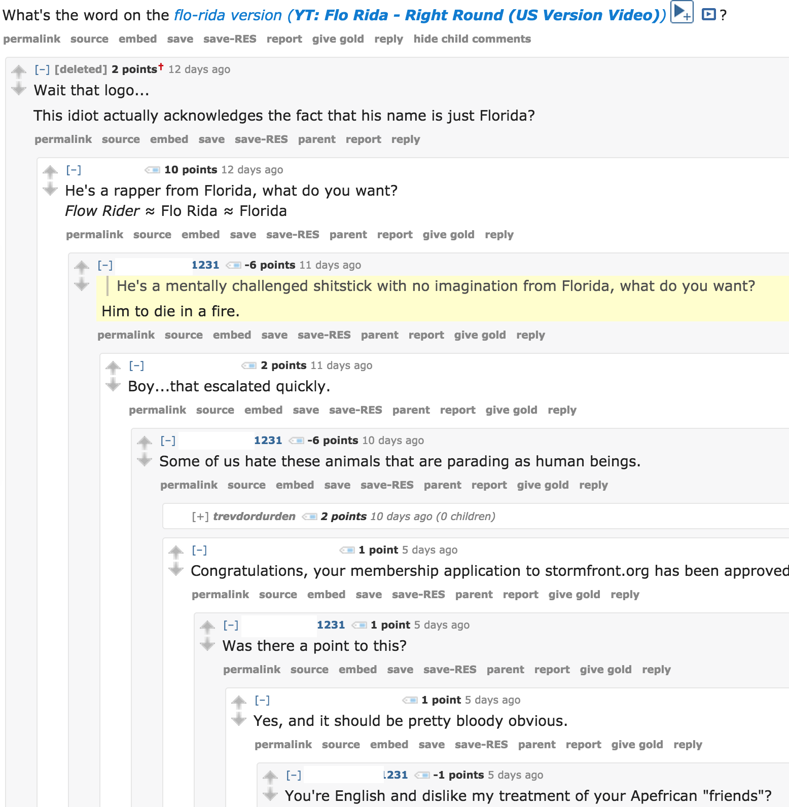 Guy finally sees the pun in Flo Rida's name; immediately demands justice. | Scrolller