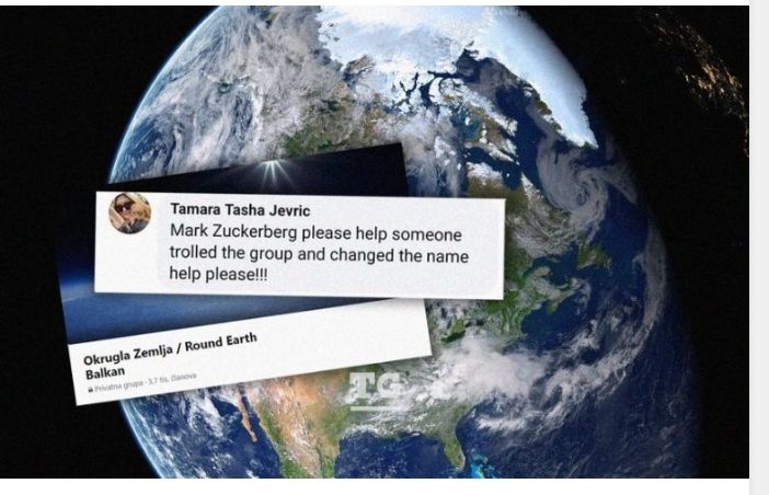 Guy trolling flat earthers by changing name of their fb group | Scrolller