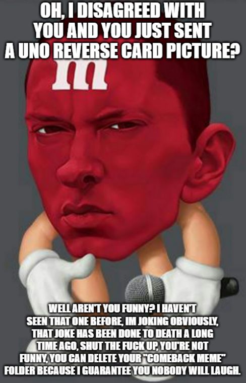 guys it's the uno reverse card!11! no u 😂 😂 😂 | Scrolller