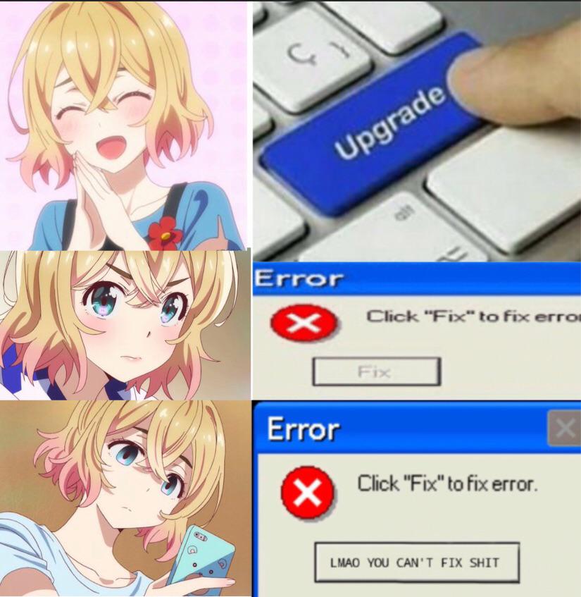 Gwen has fallen on some hard times. (Rent a girlfriend) | Scrolller