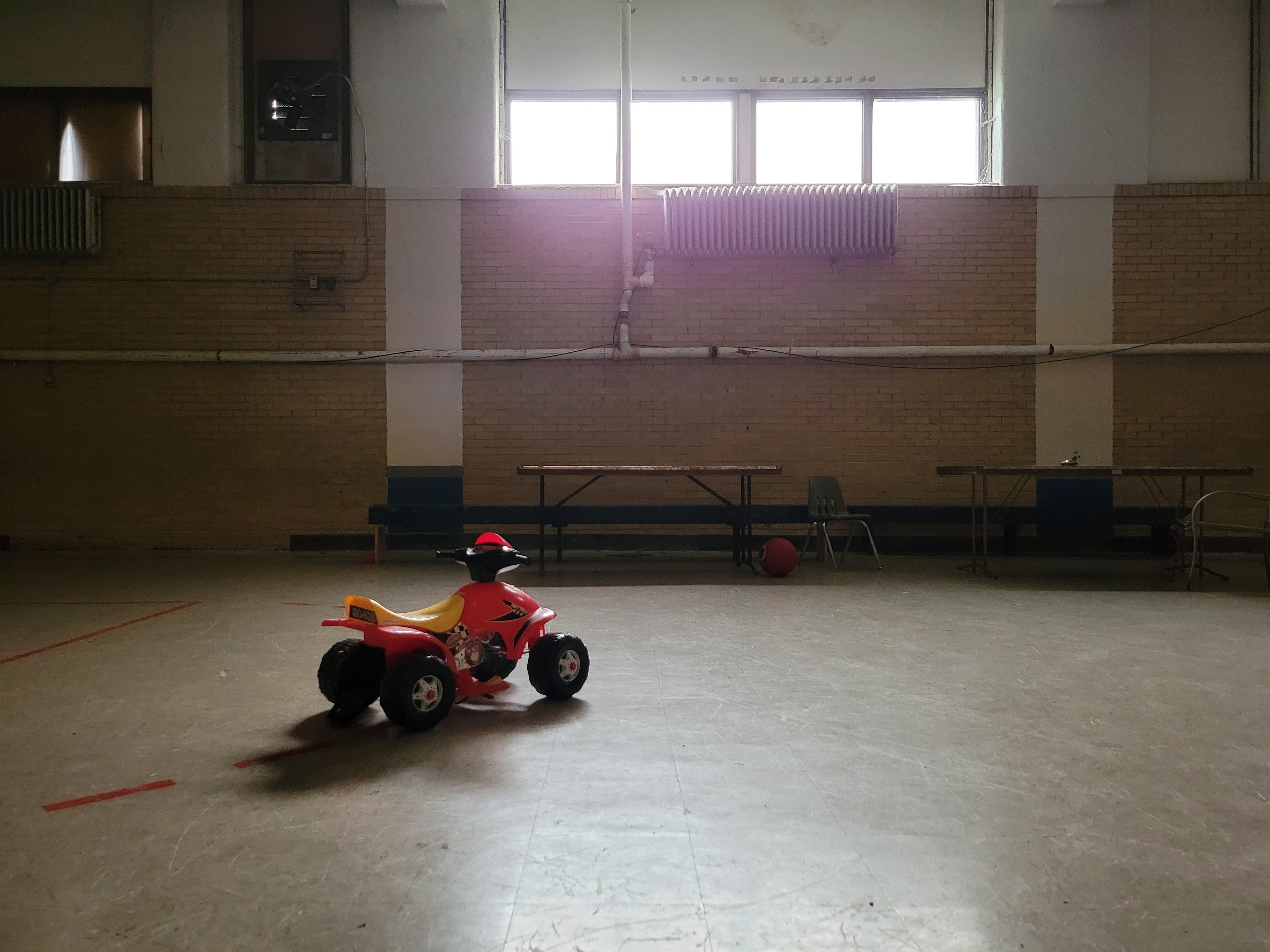 Gym of an Abandoned Rural Elementary School | Scrolller