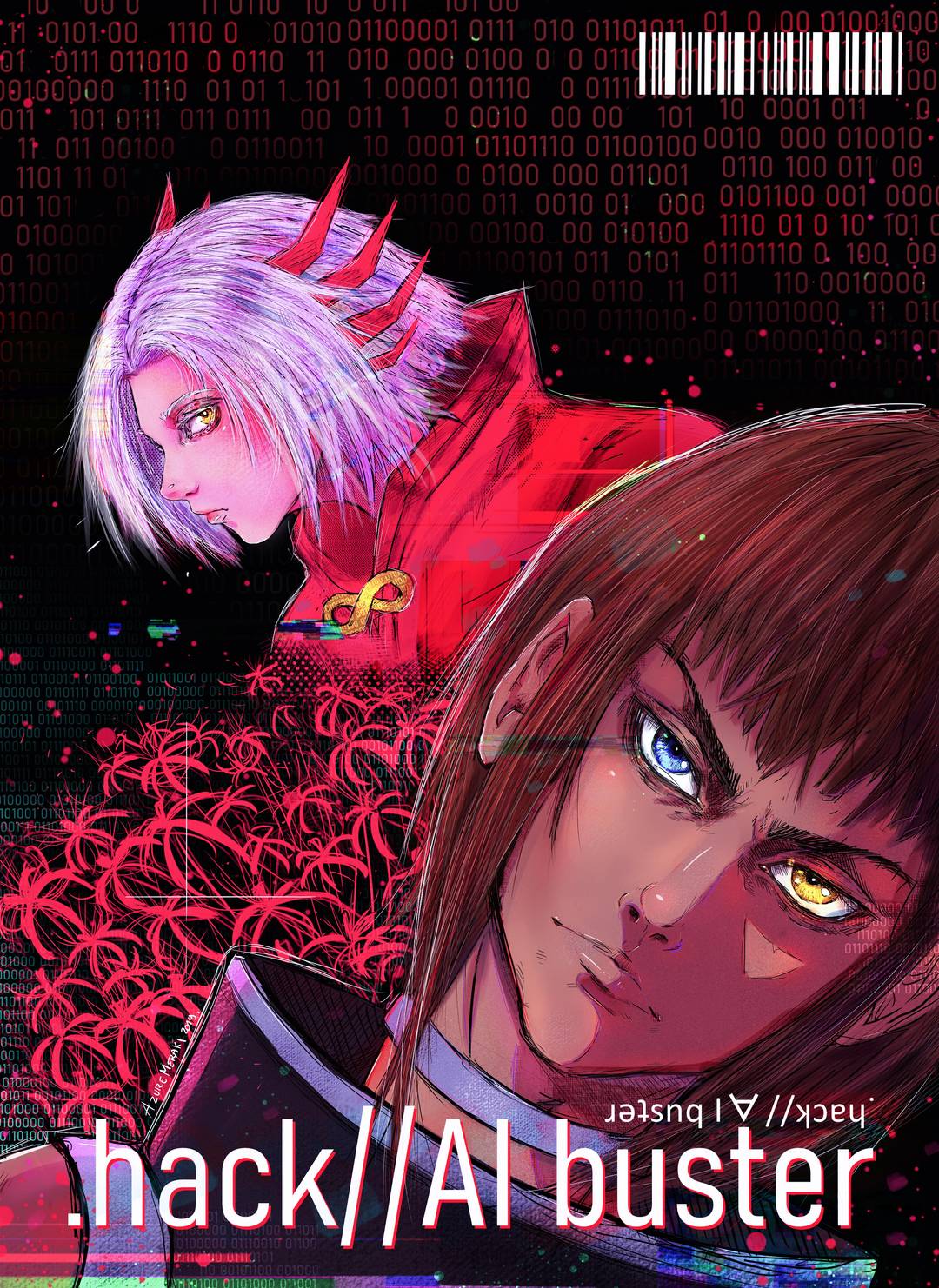 .hack//AI buster fanart cover I made. IG: @azure_meraki | Scrolller