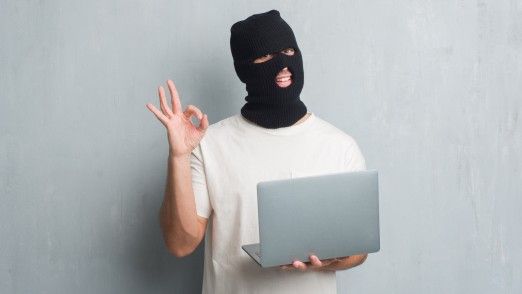Hacker portrayed by a stock image | Scrolller