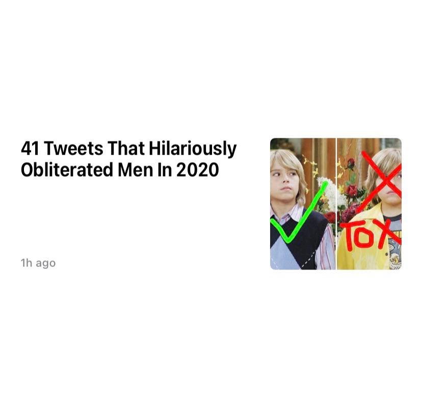 haha, take that, Men | Scrolller