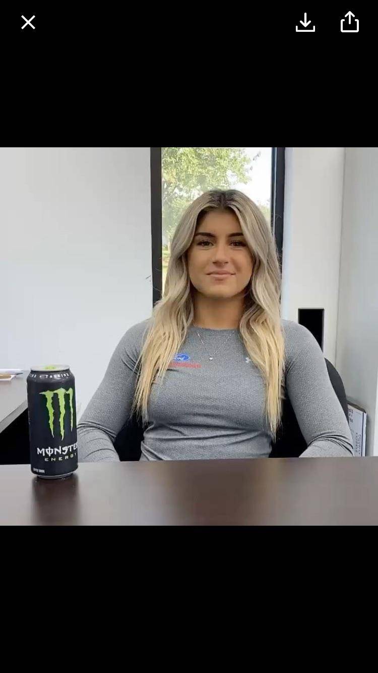 Hailie announcing her truck debut | Scrolller