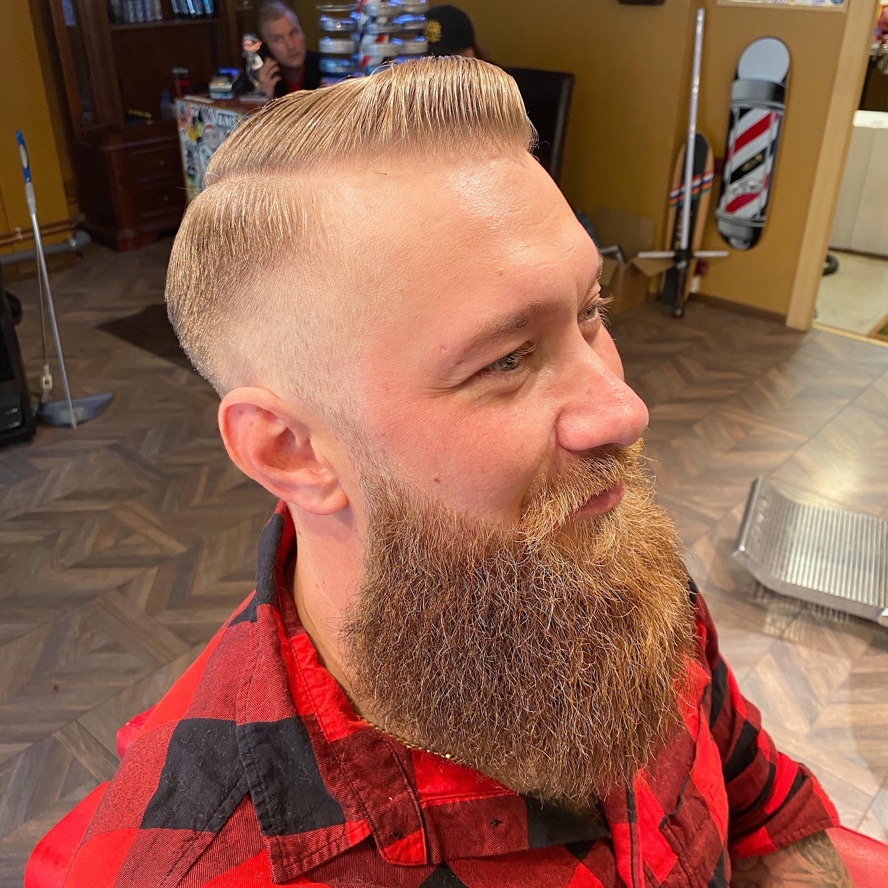 Haircut and a beard trim | Scrolller