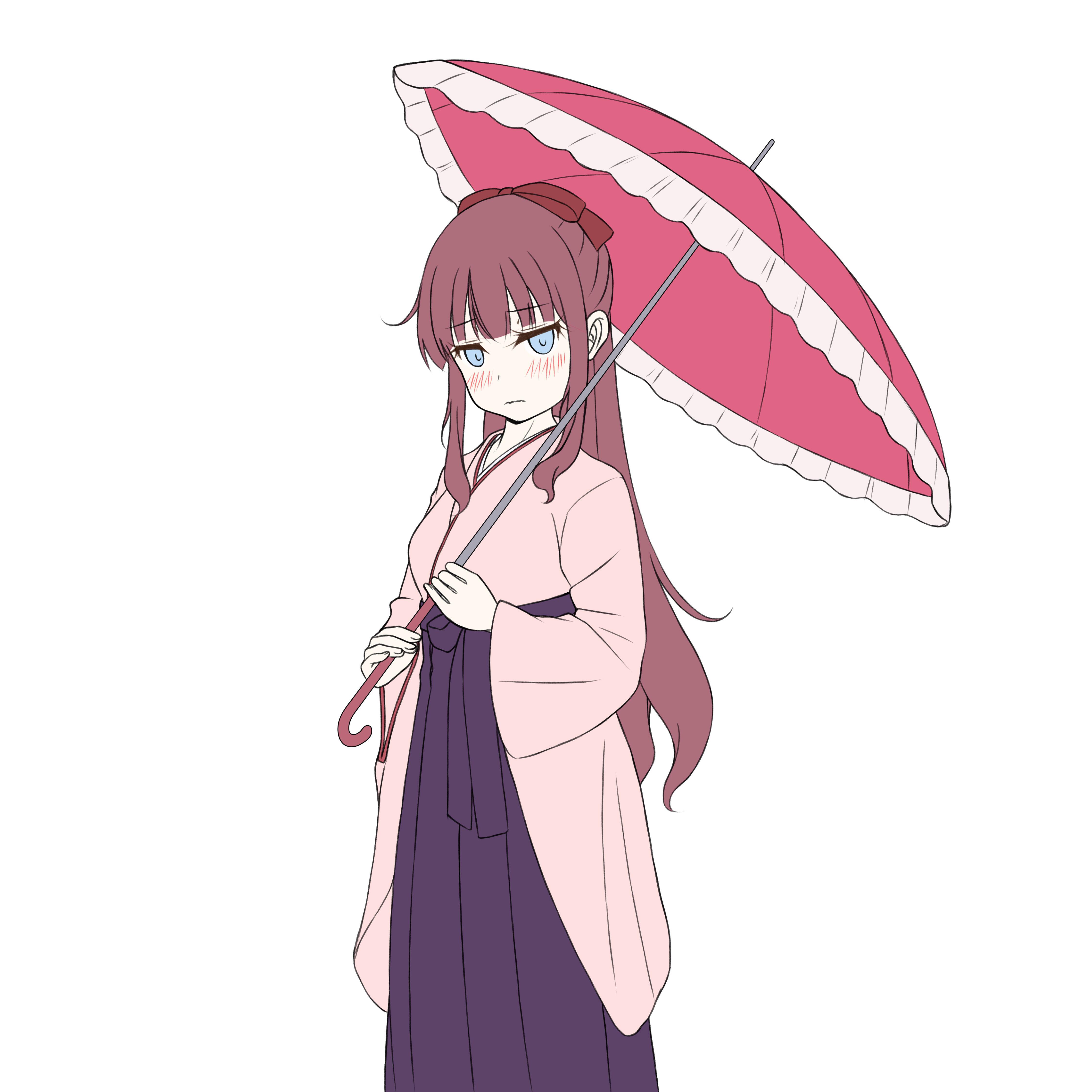 Hakama and a parasol | Scrolller