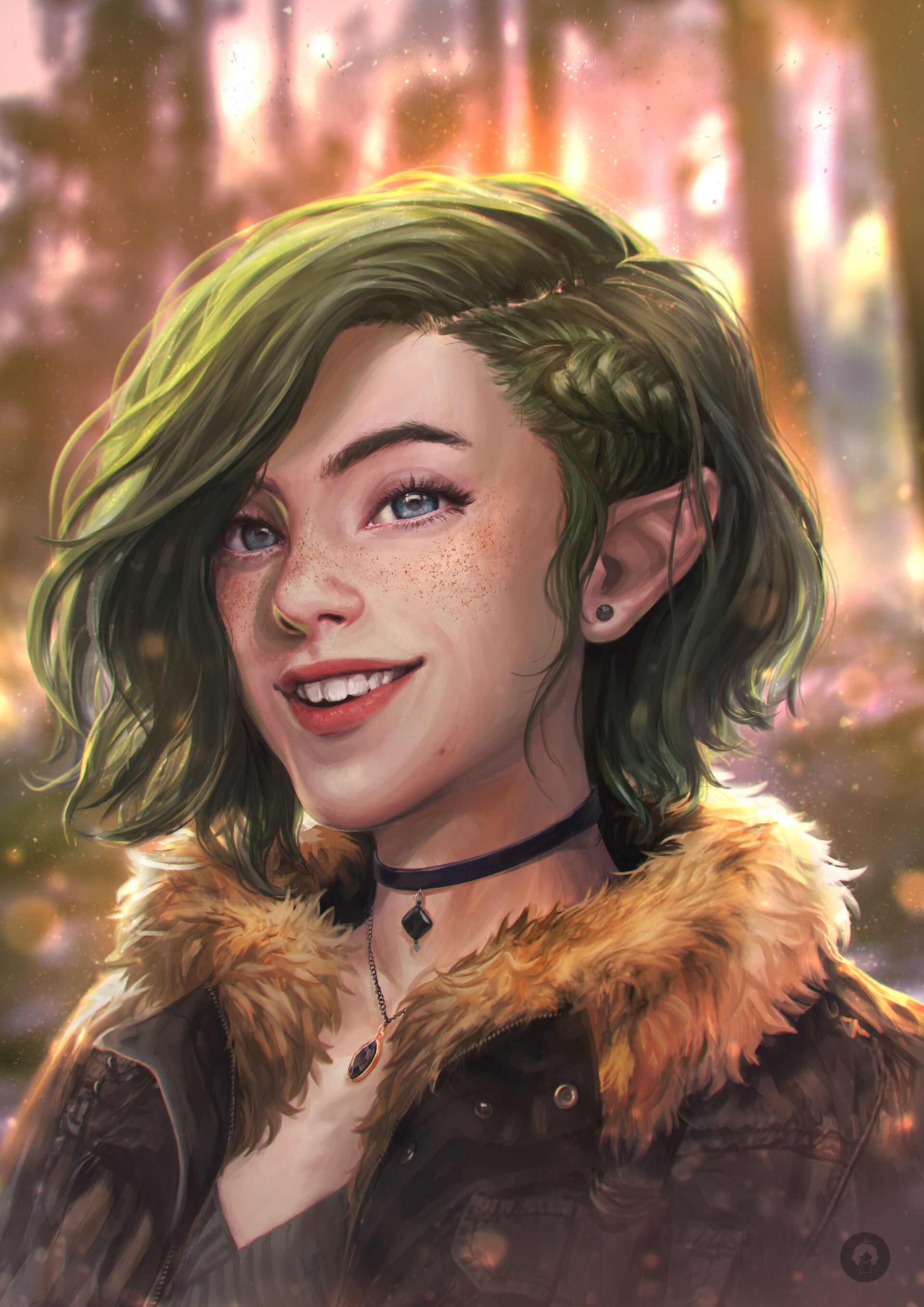 Half Elf Rogue by Ameera Sheikh | Scrolller